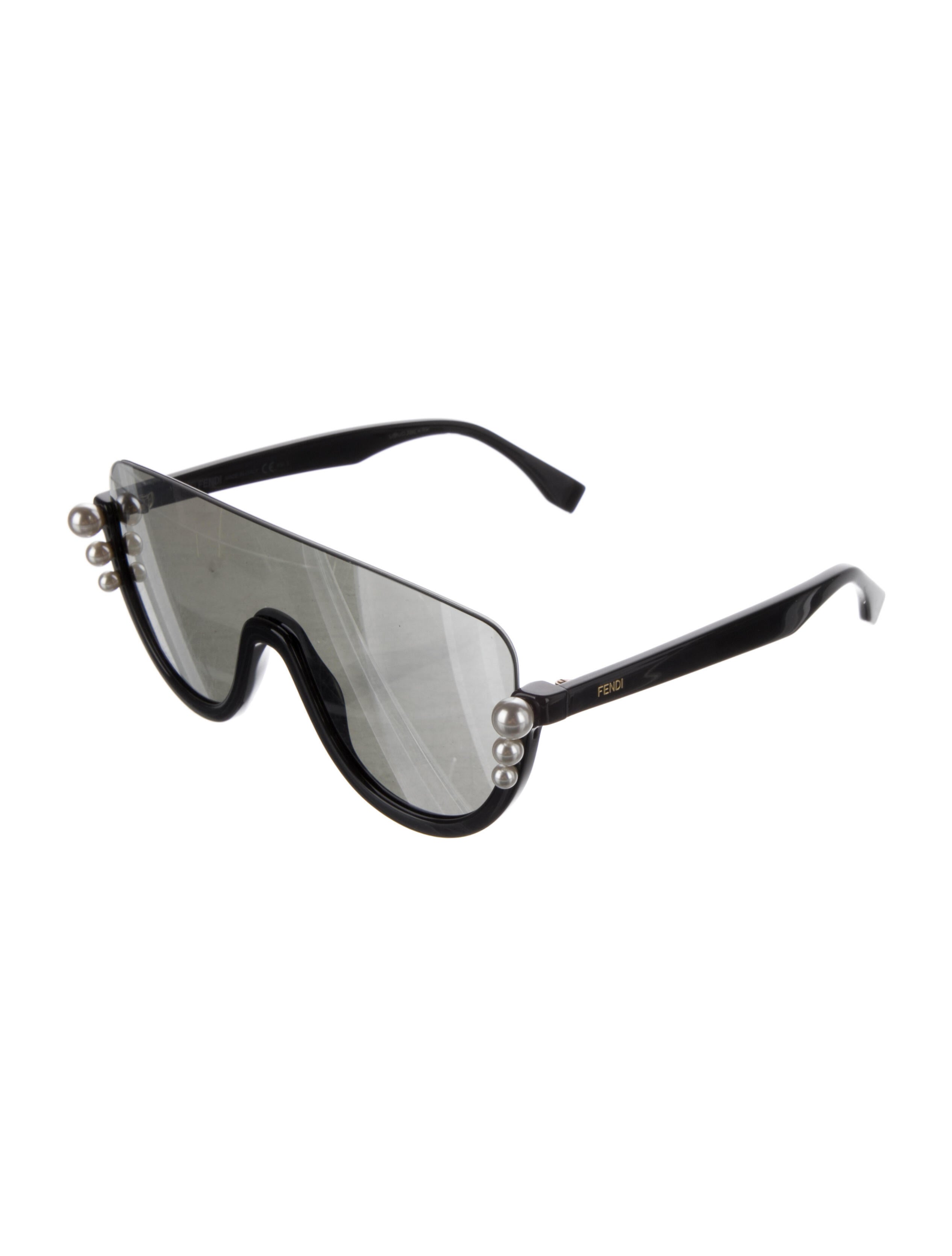 Porsche Design Shield Mirrored Sunglasses - Sunglasses, Accessories ...