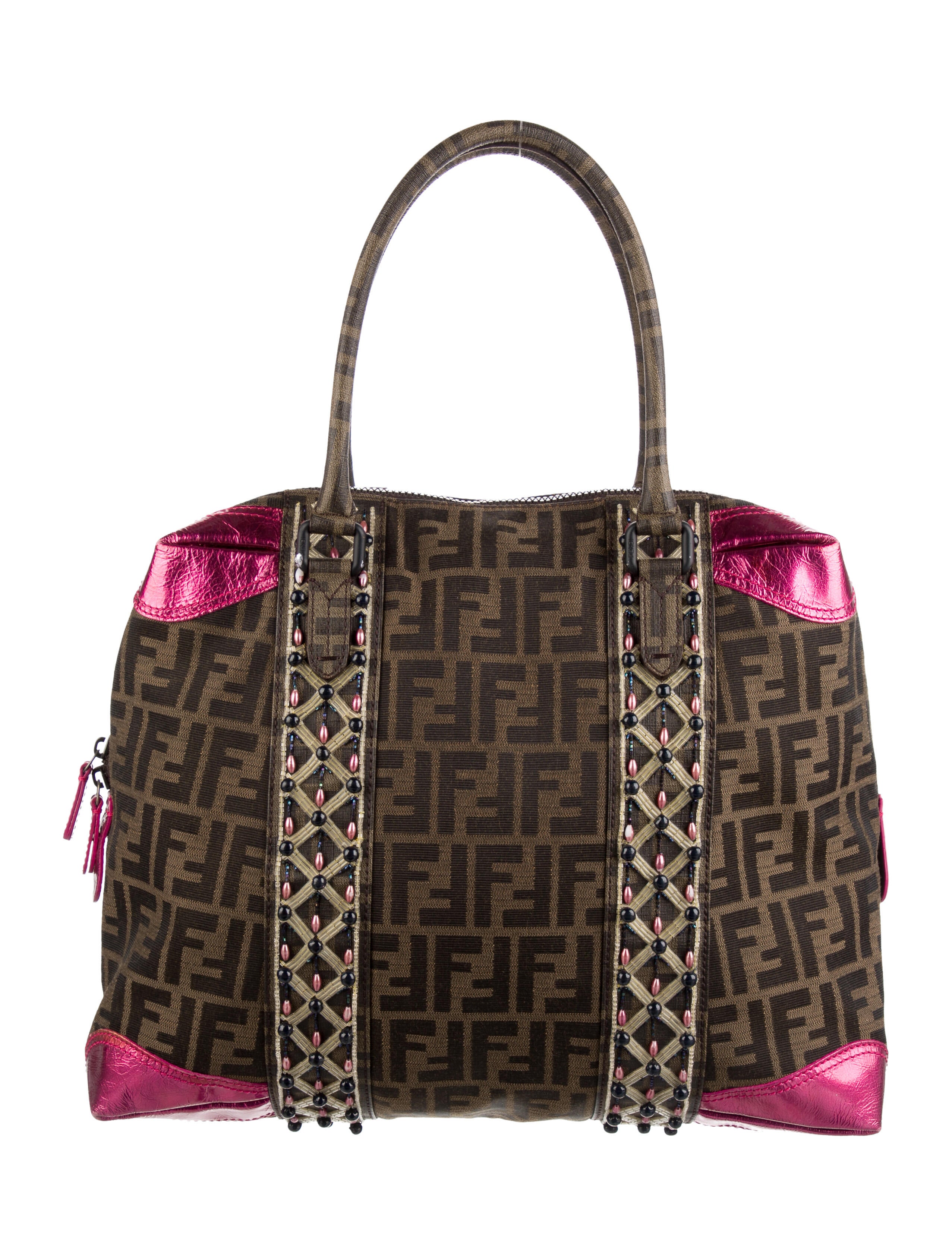 Fendi Large Selleria Tote Bag - Brown Totes, Handbags - FEN58699 | The ...