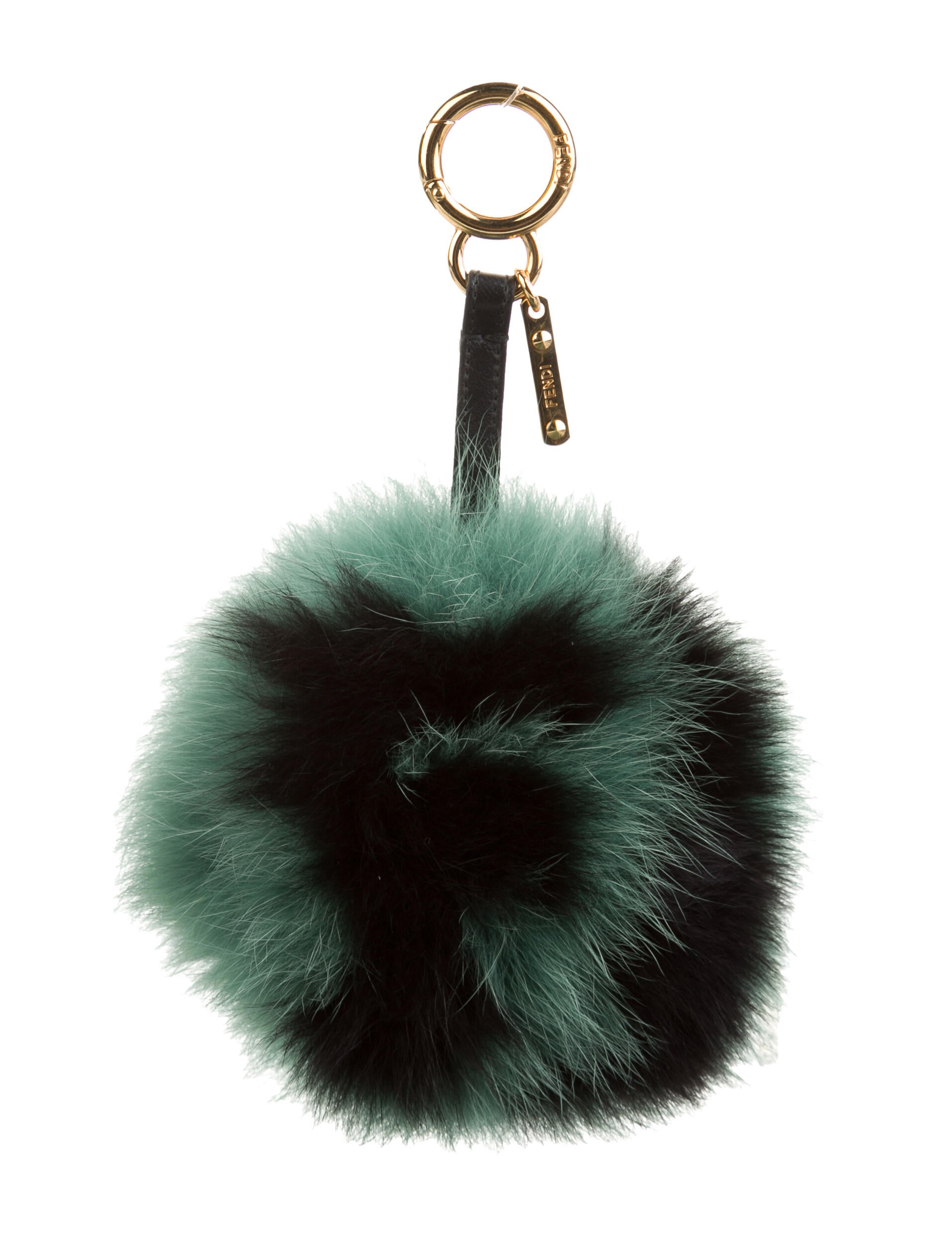 Fendi Faux Fur Keychain - Orange Keychains, Accessories - FEN209822 ...