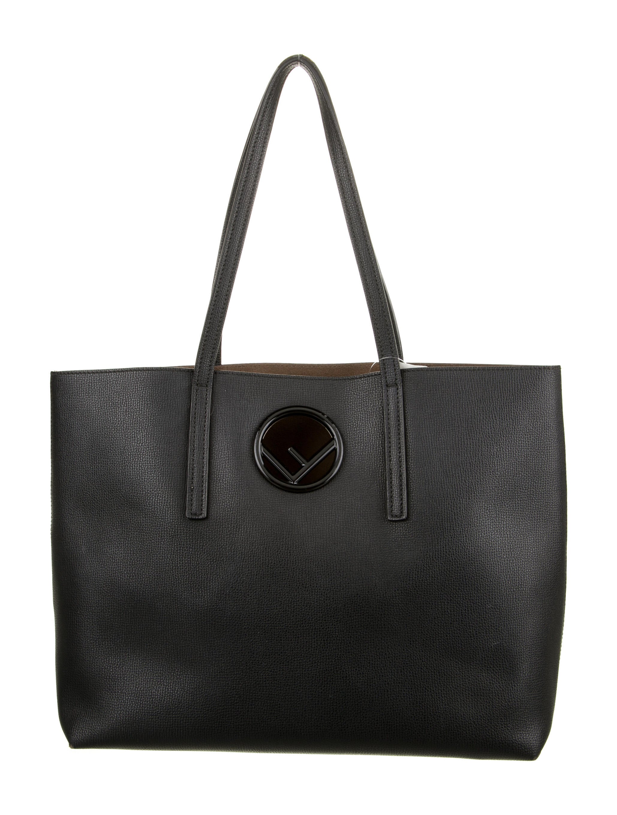 Fendi Vintage Leather & Ponyhair Tote - Black Totes, Handbags ...