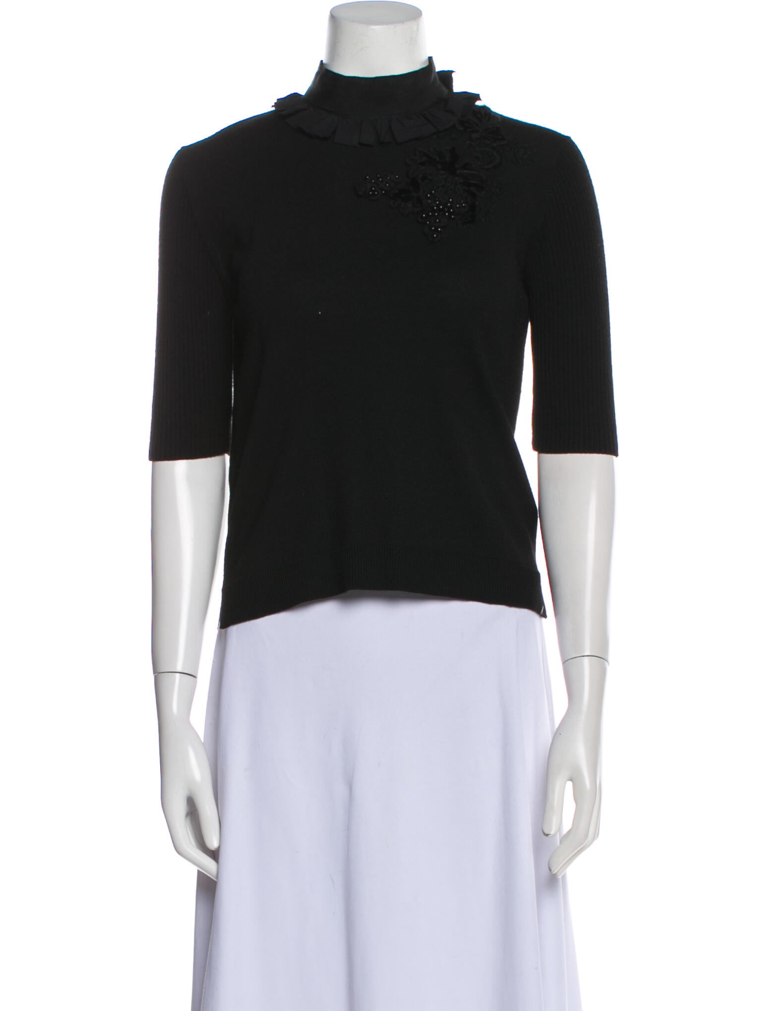 Fendi Long Sleeve Button-Up Cardigan - Black Knitwear, Clothing ...