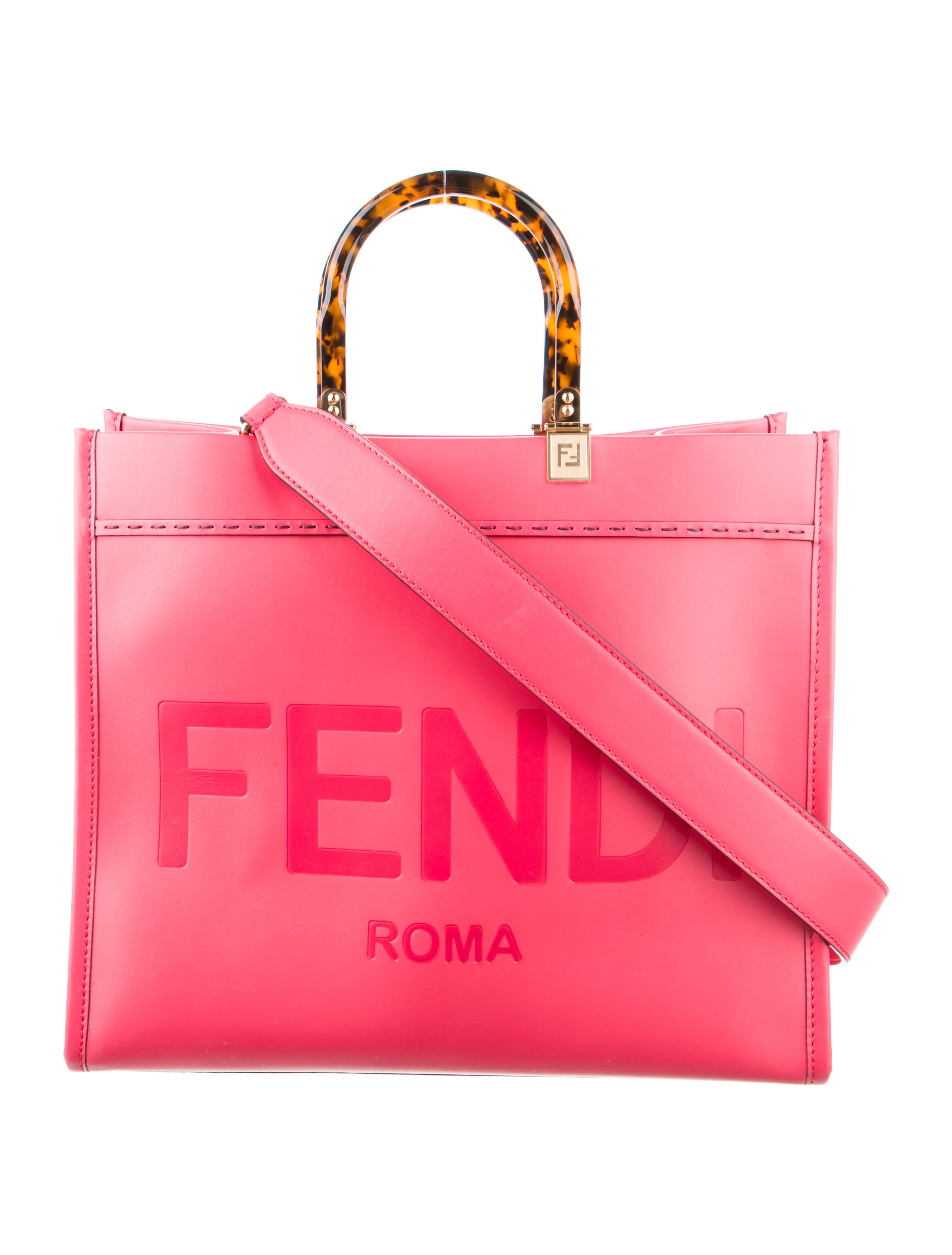 Fendi Medium 2Jours Tote - Pink Totes, Handbags - FEN49047 | The RealReal