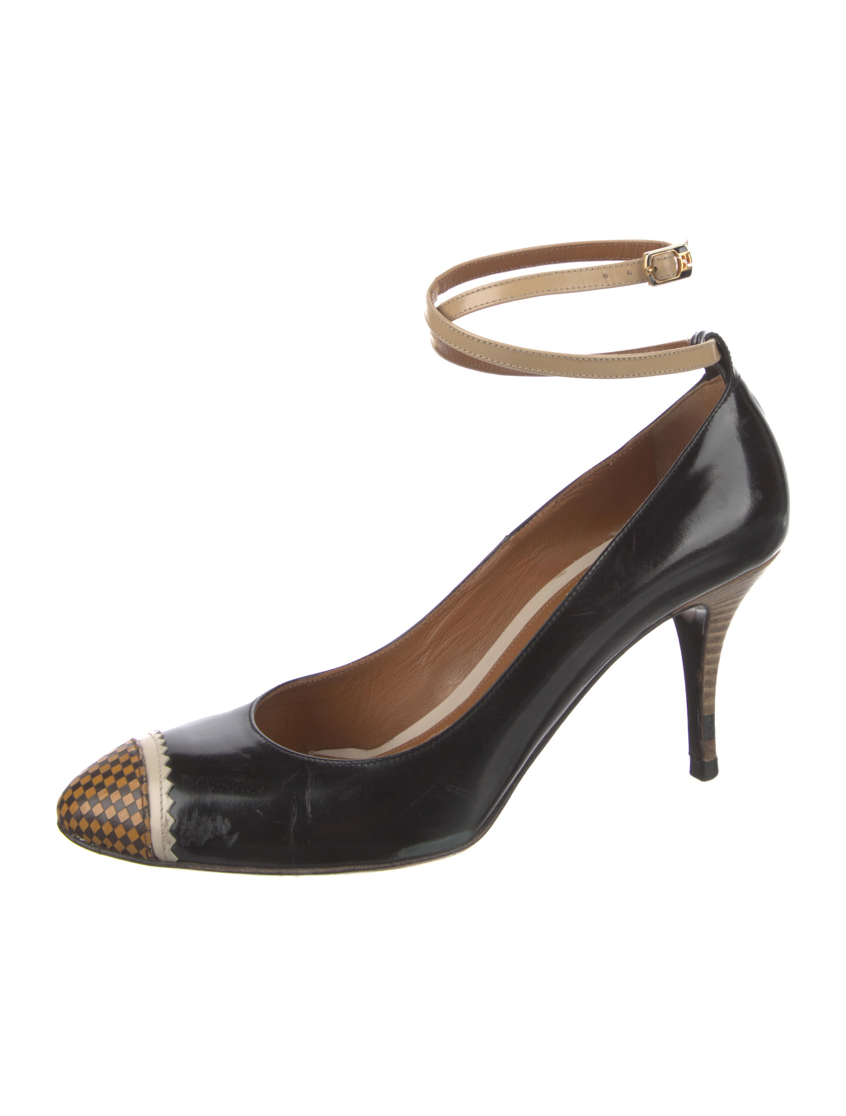 Fendi Platform Pumps - Black Pumps, Shoes - FEN23318 | The RealReal