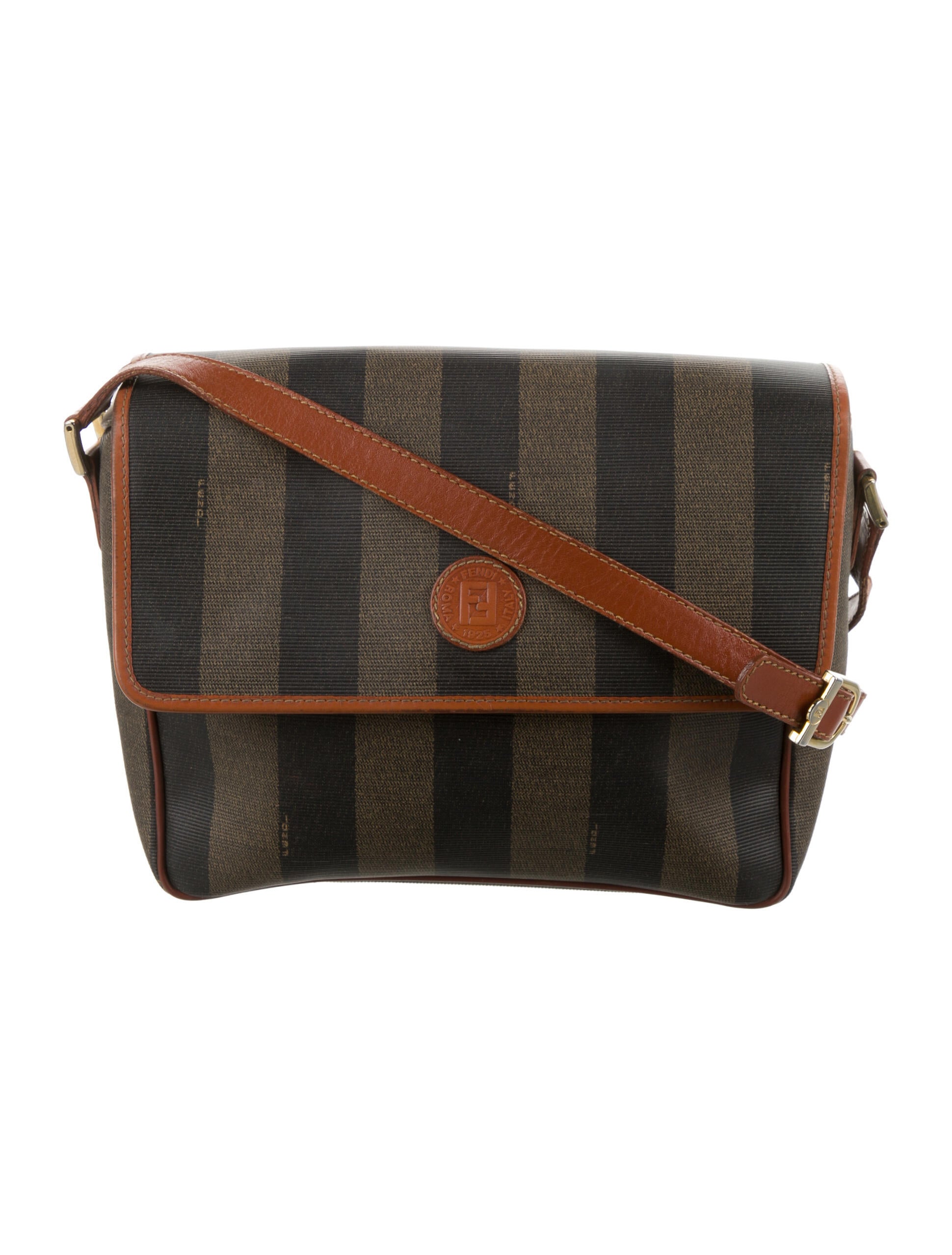 Fendi Embellished Crossbody Bag - Brown Crossbody Bags, Handbags ...