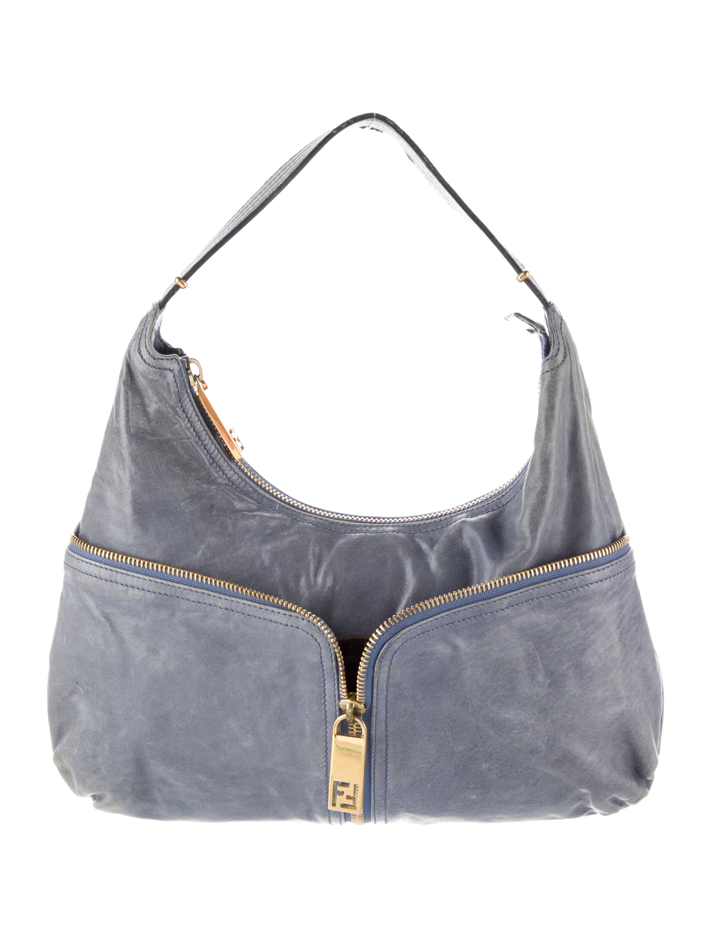 Donna Karan Smooth Leather Hobo - Black Hobos, Handbags - DON25689 ...