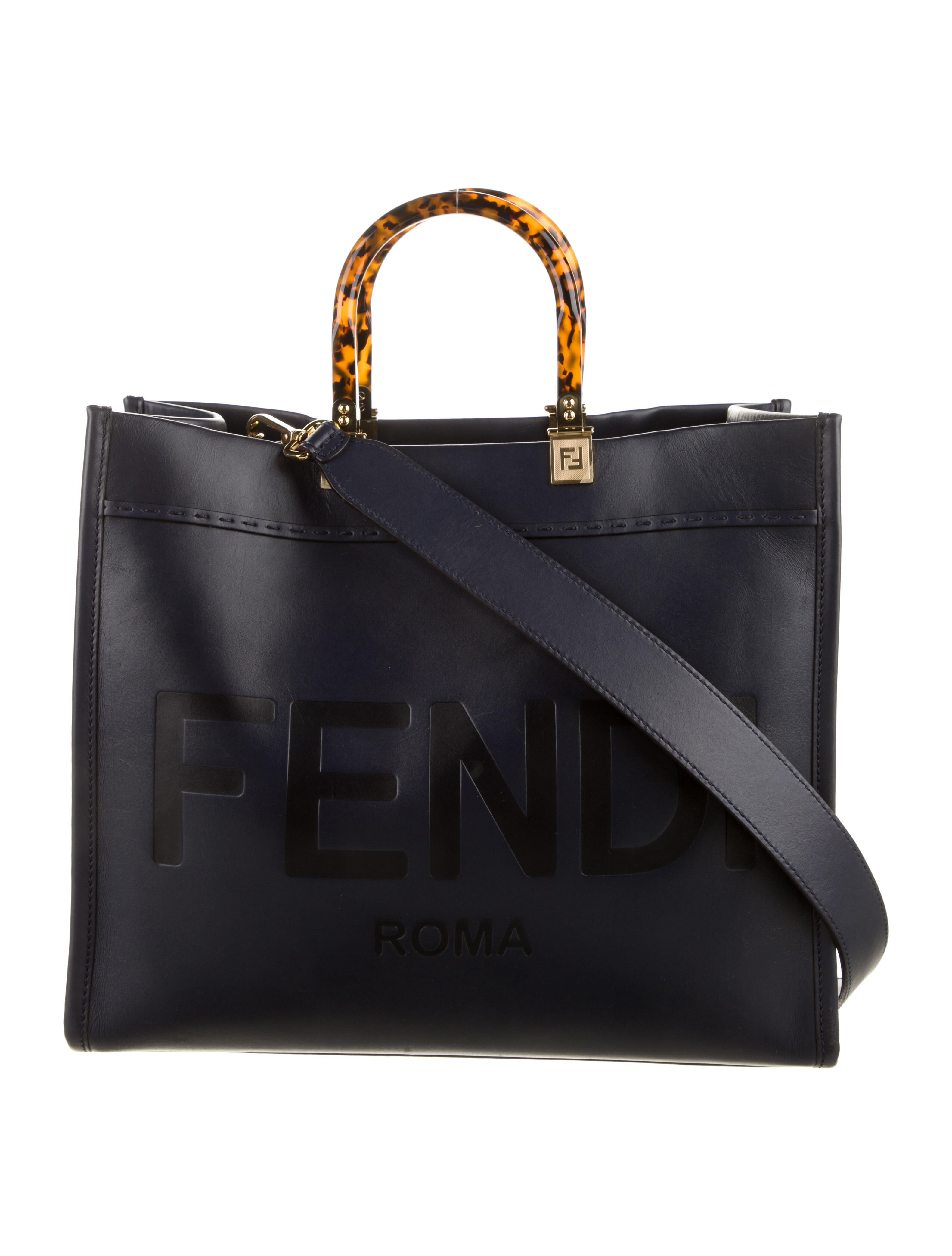 Fendi Monster Roll Tote - Blue Totes, Handbags - FEN40263 | The RealReal