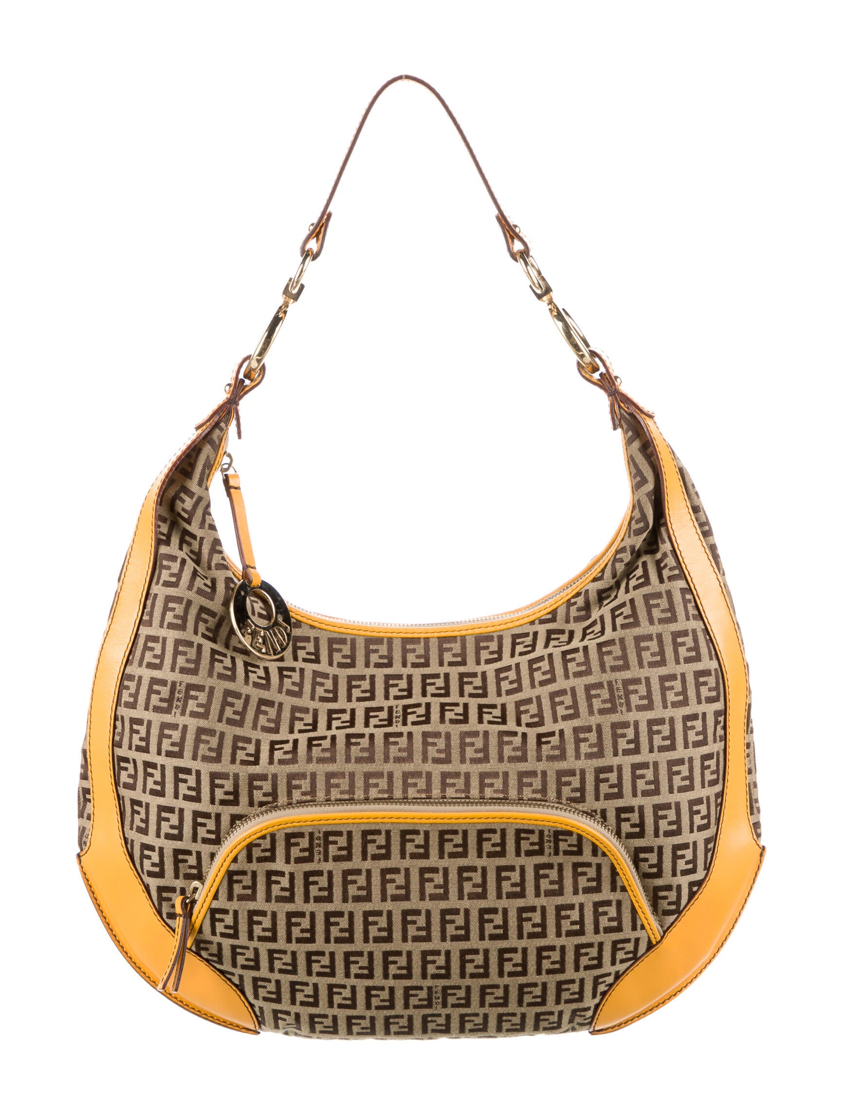 Fendi Lizard Compilation Hobo Bag - Brown Hobos, Handbags - FEN233730 ...