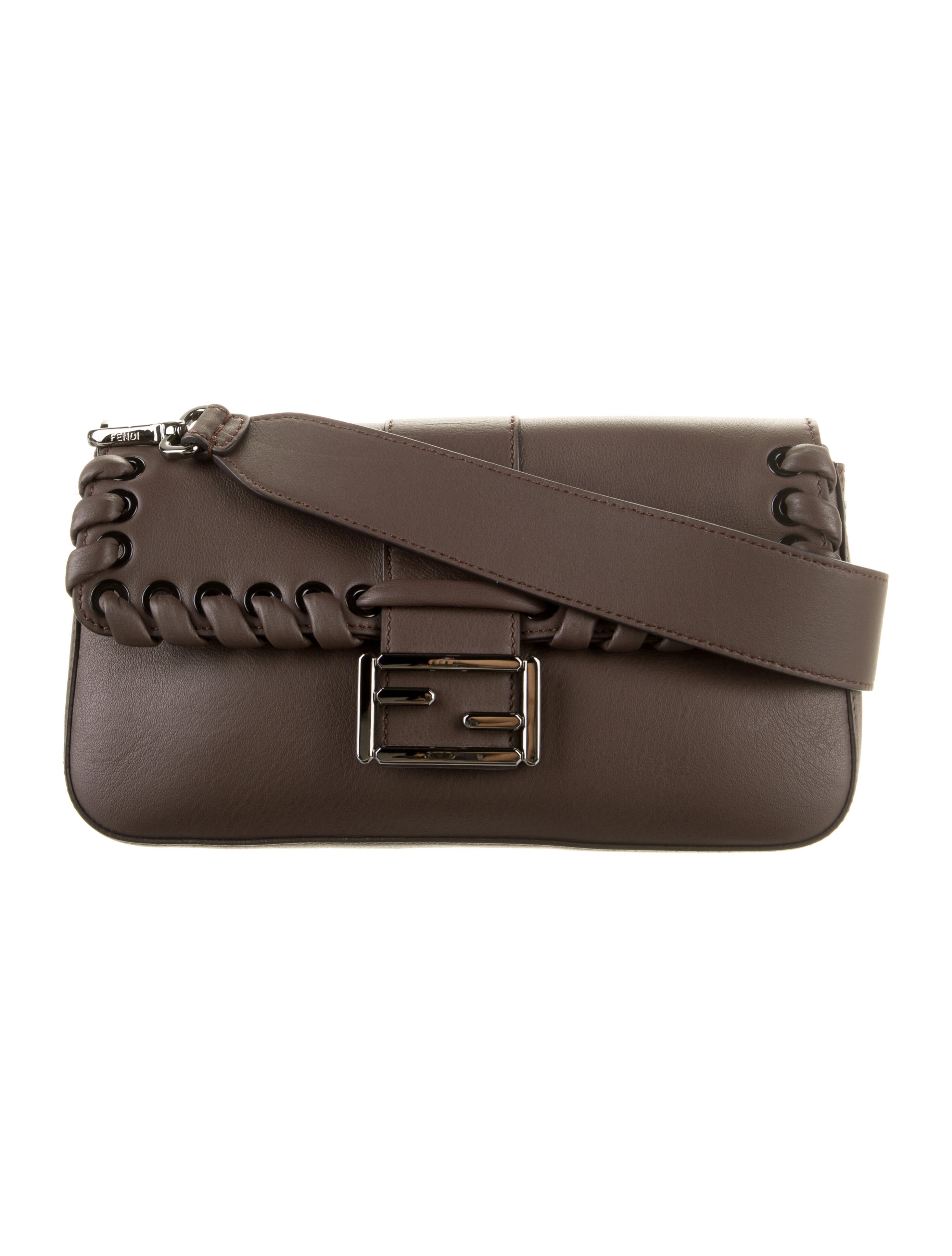 Fendi Small Kan U Shoulder Bag - Brown Shoulder Bags, Handbags ...