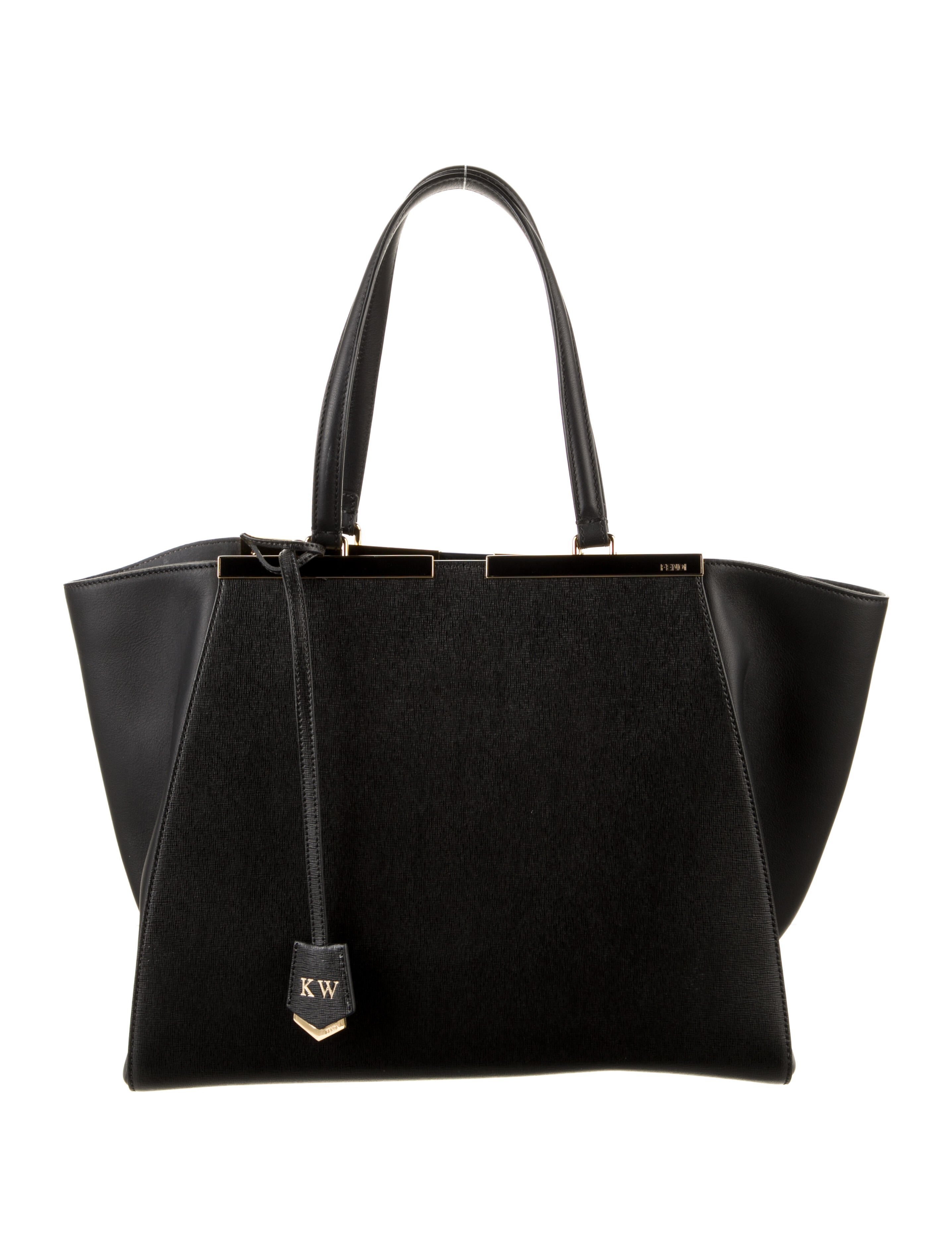 Fendi Large 3Jours Tote - Black Totes, Handbags - FEN268712 | The RealReal