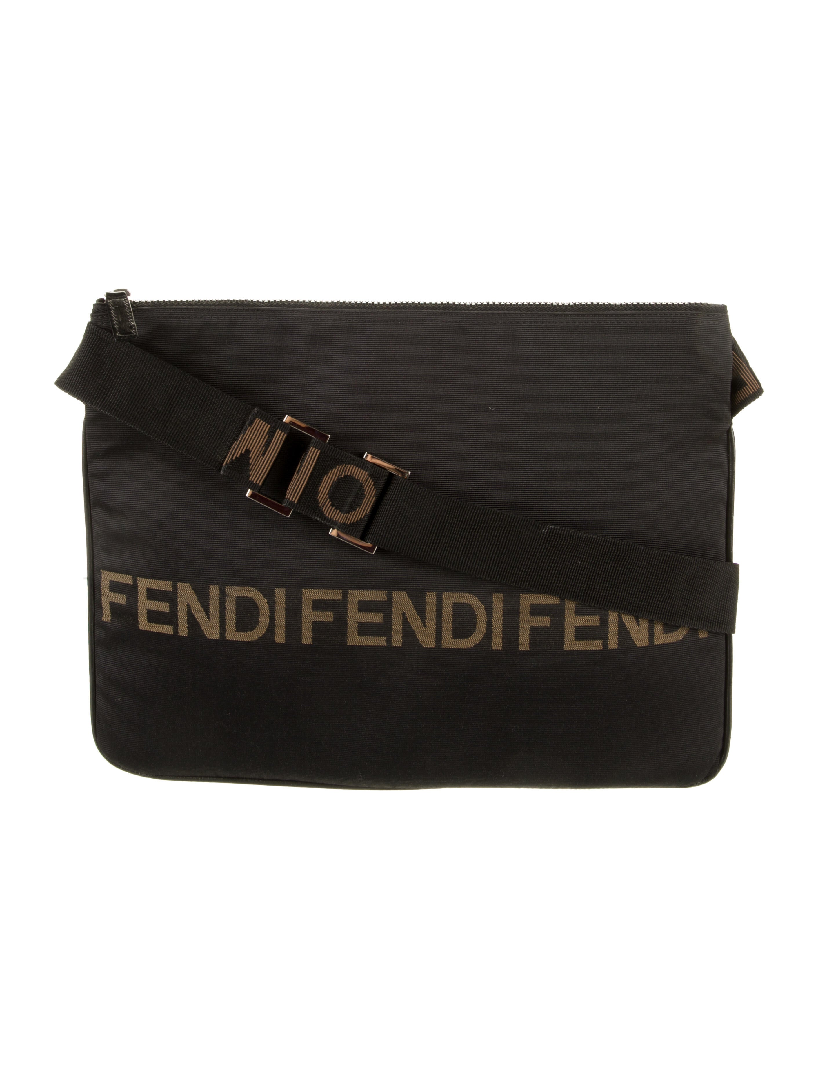 Fendi F is Fringe Baguette - Black Crossbody Bags, Handbags - FEN234883 ...
