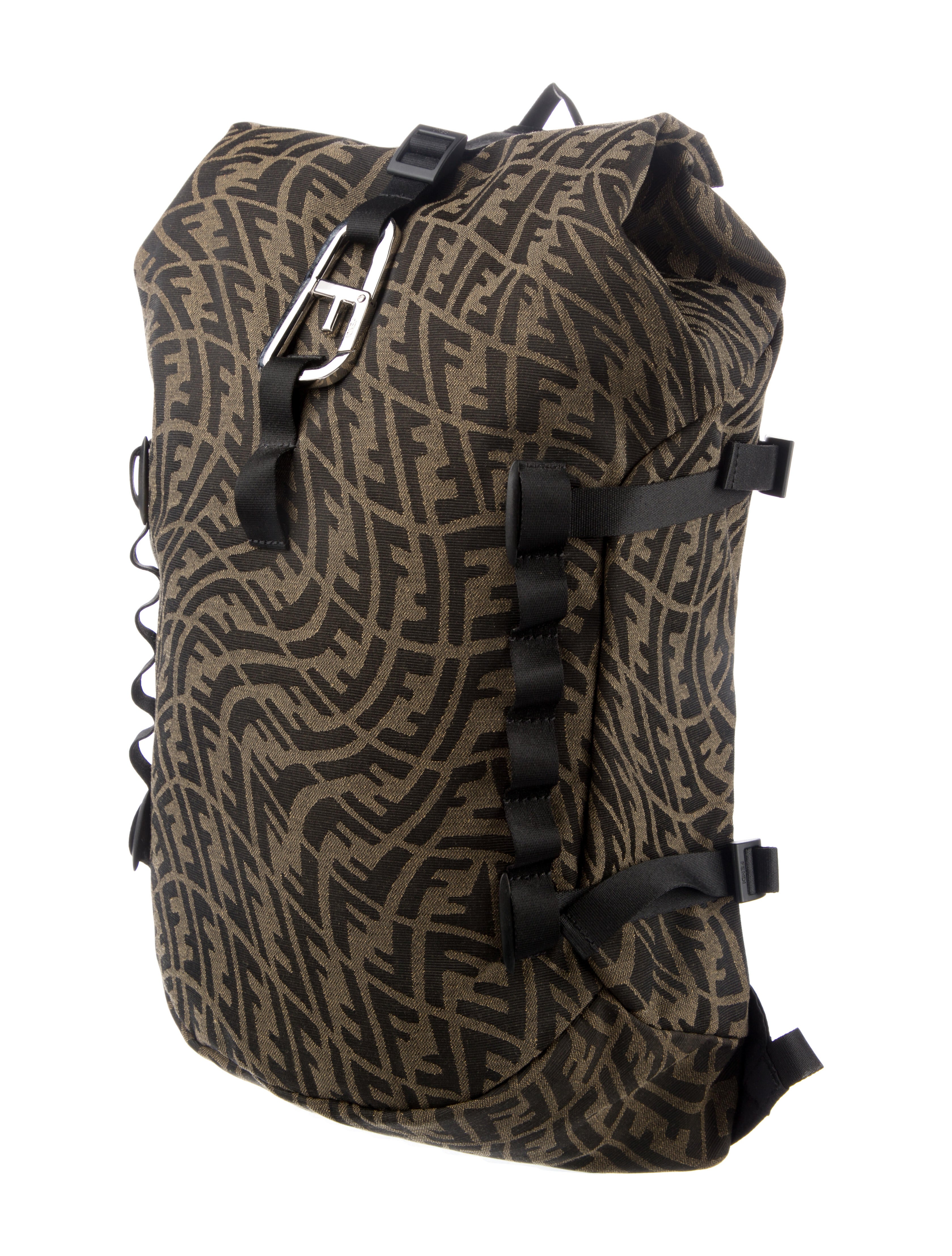 Fendi x Sarah Coleman FF Vertigo Ferrino Backpack - Brown Backpacks ...