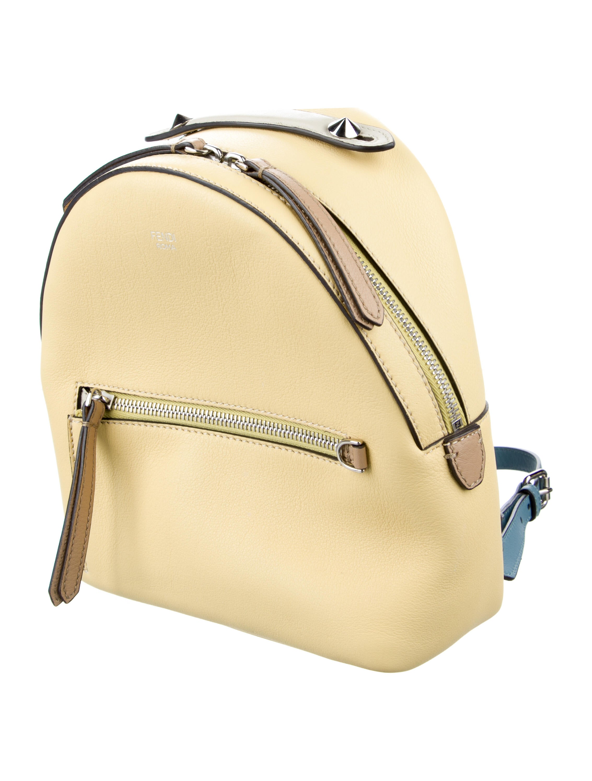 Fendi Mini By the Way Backpack - Yellow Backpacks, Handbags - FEN275931 ...