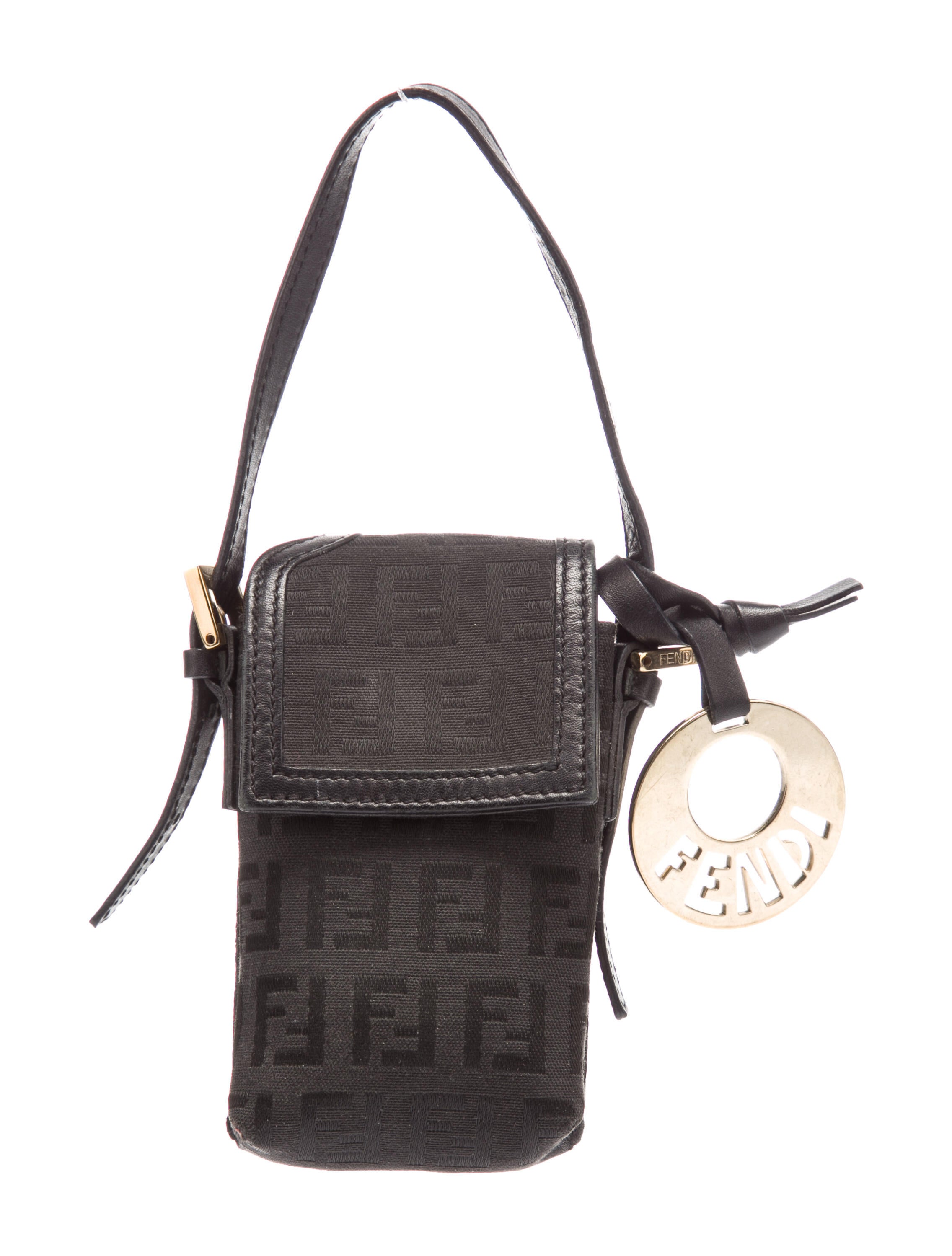 Fendi Denim Snakeskin-Trimmed Mini Baguette - Blue Mini Bags, Handbags ...