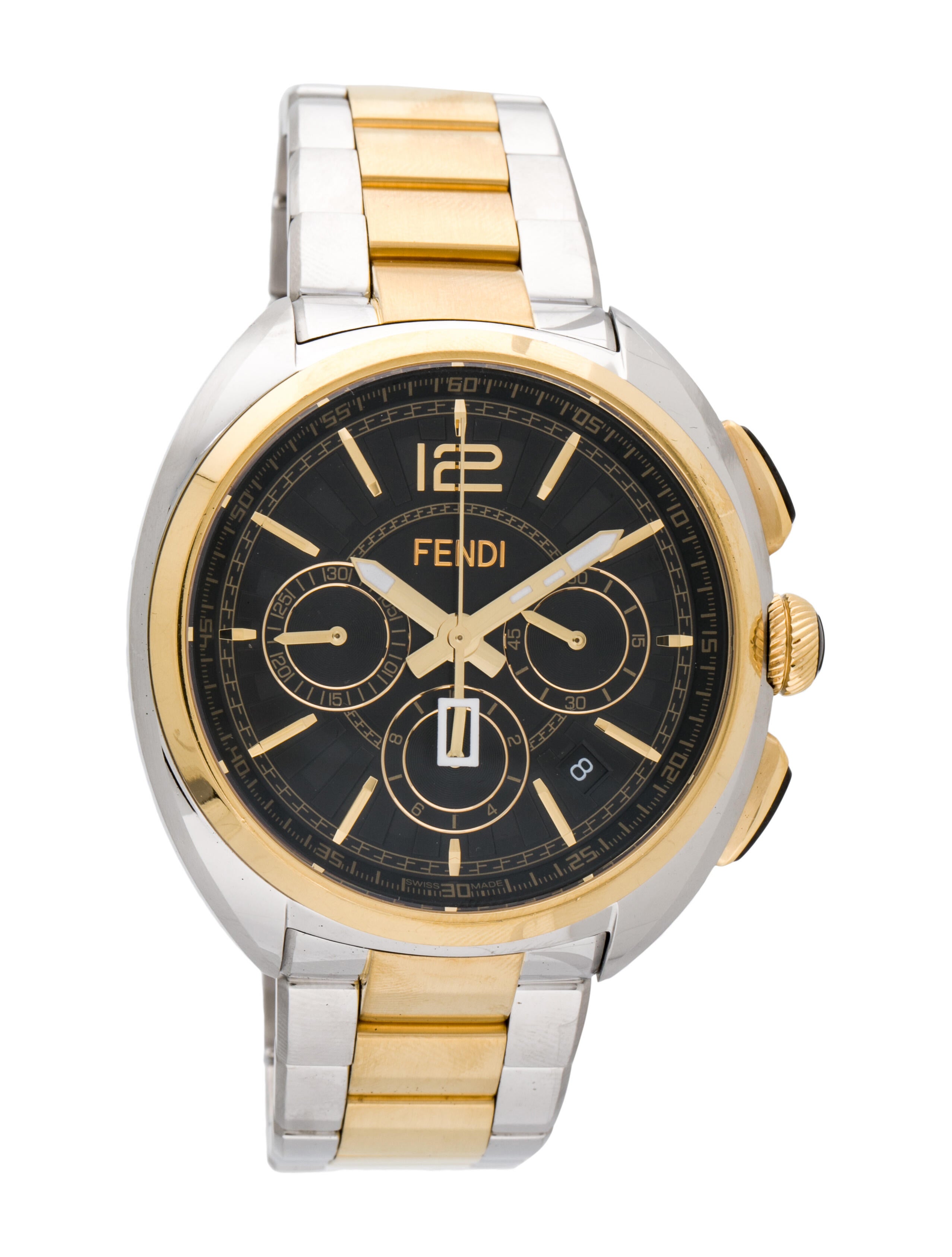 Fendi Momento Chronograph Watch - F231111000 | The RealReal