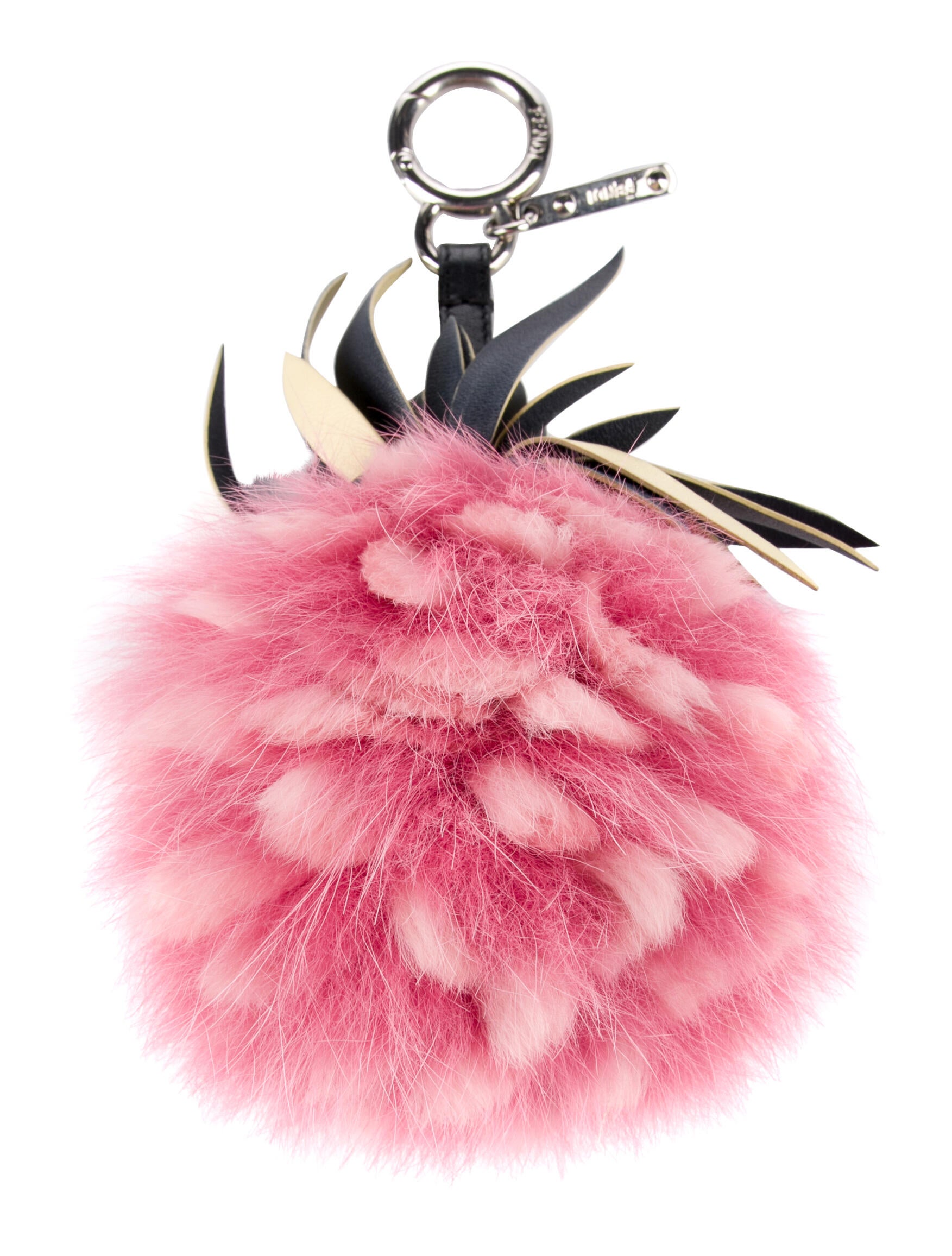 Fendi Fur Fruits Bag Charm - Pink Keychains, Accessories - FEN293272 ...