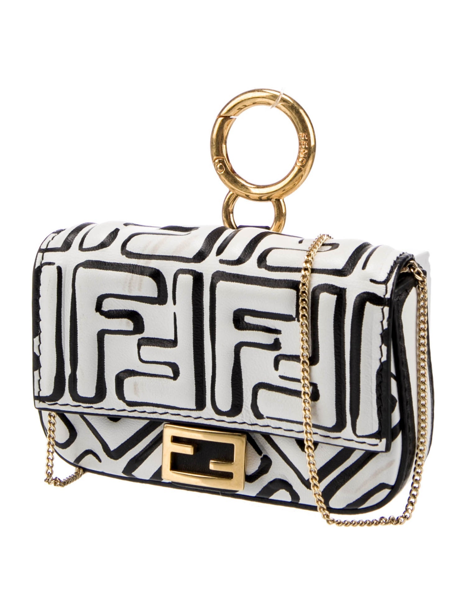 Fendi 2022 Nano Sex and the City Sequin Baguette Charm w/Tags - Purple ...
