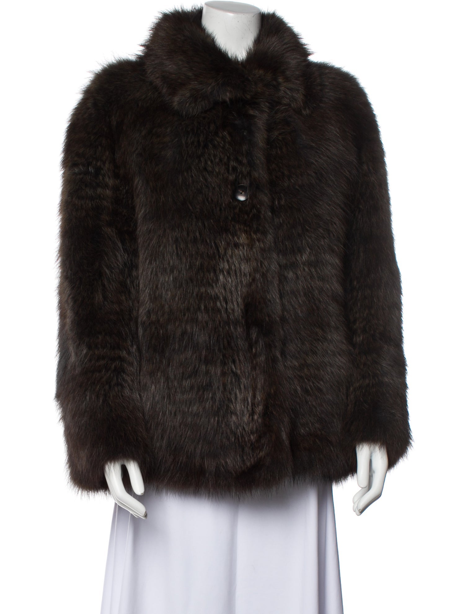 Balenciaga 2012 Lamb Leather Fur Jacket - Black Jackets, Clothing ...