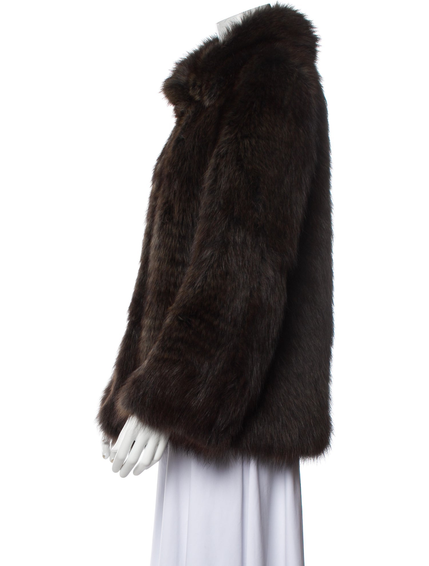 Balenciaga 2012 Lamb Leather Fur Jacket - Black Jackets, Clothing ...