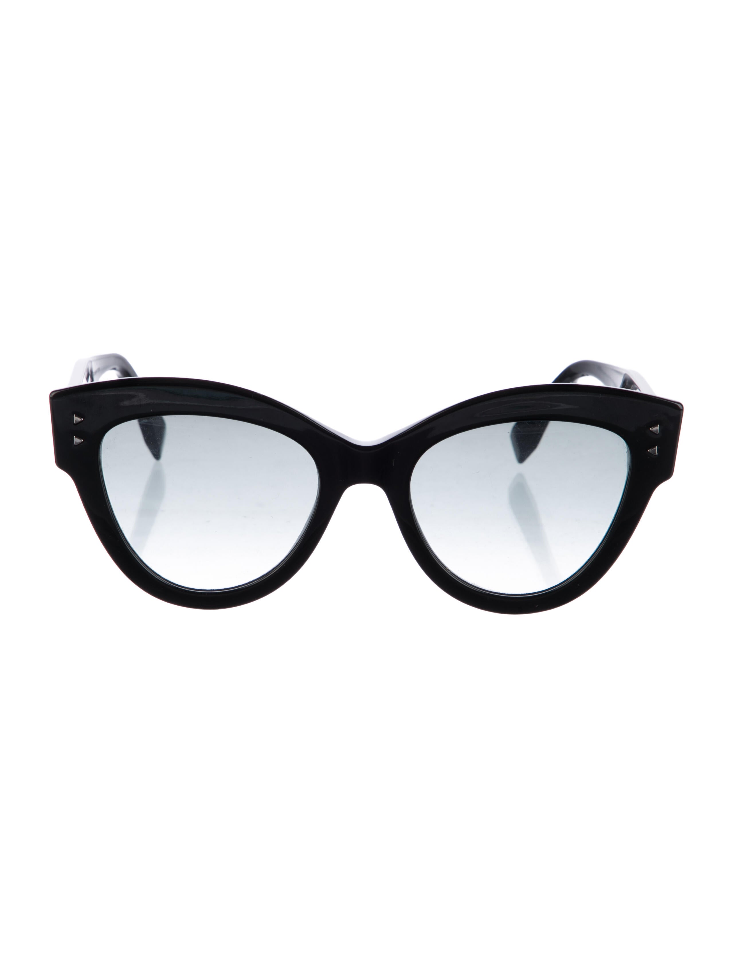 Fendi Cat-Eye Gradient Sunglasses - Black Sunglasses, Accessories ...