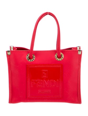 Fendi Plastic Mini Tote - Red Mini Bags, Handbags - FEN298927 | The ...