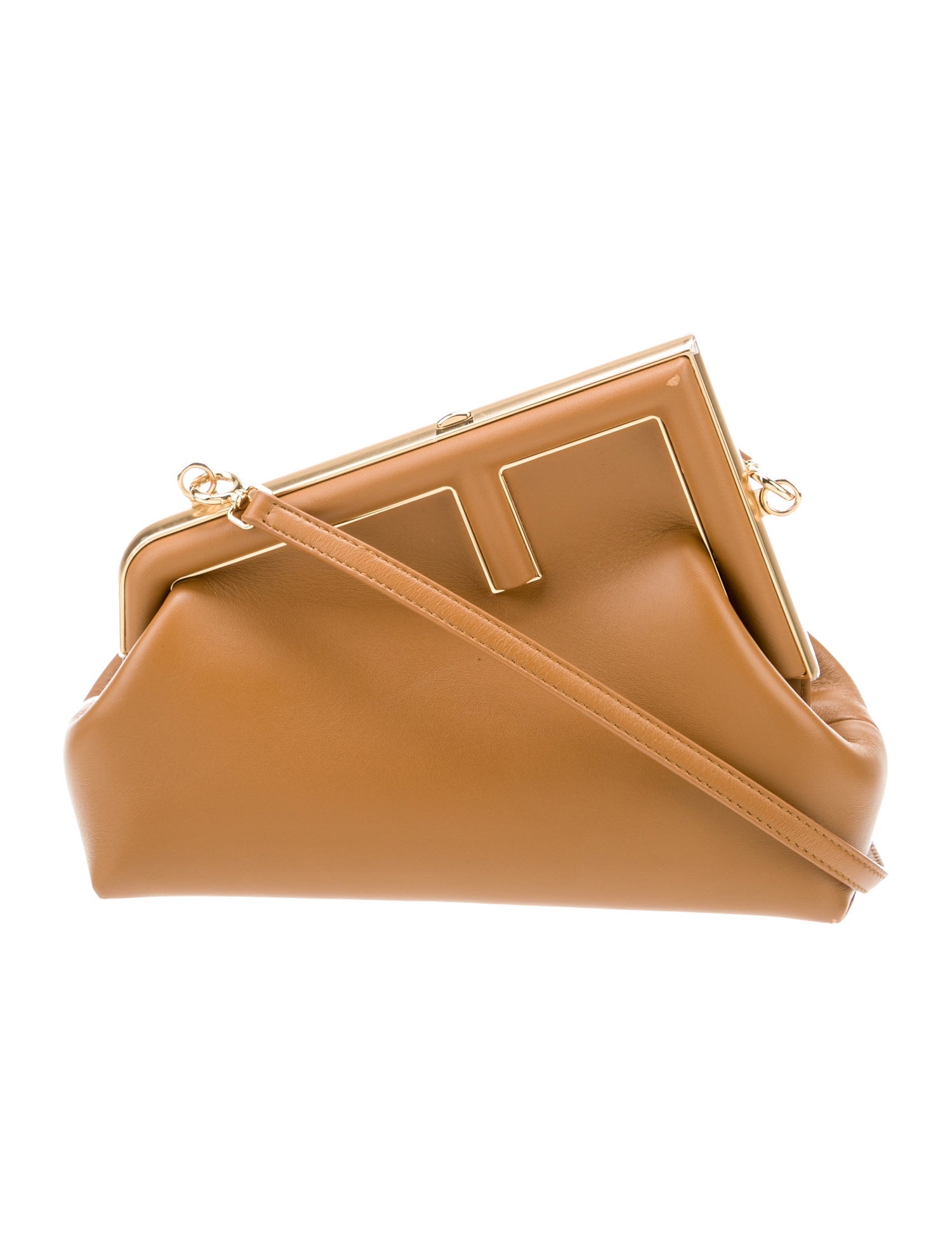 Fendi 2021 Small Fendi First - Brown Crossbody Bags, Handbags ...