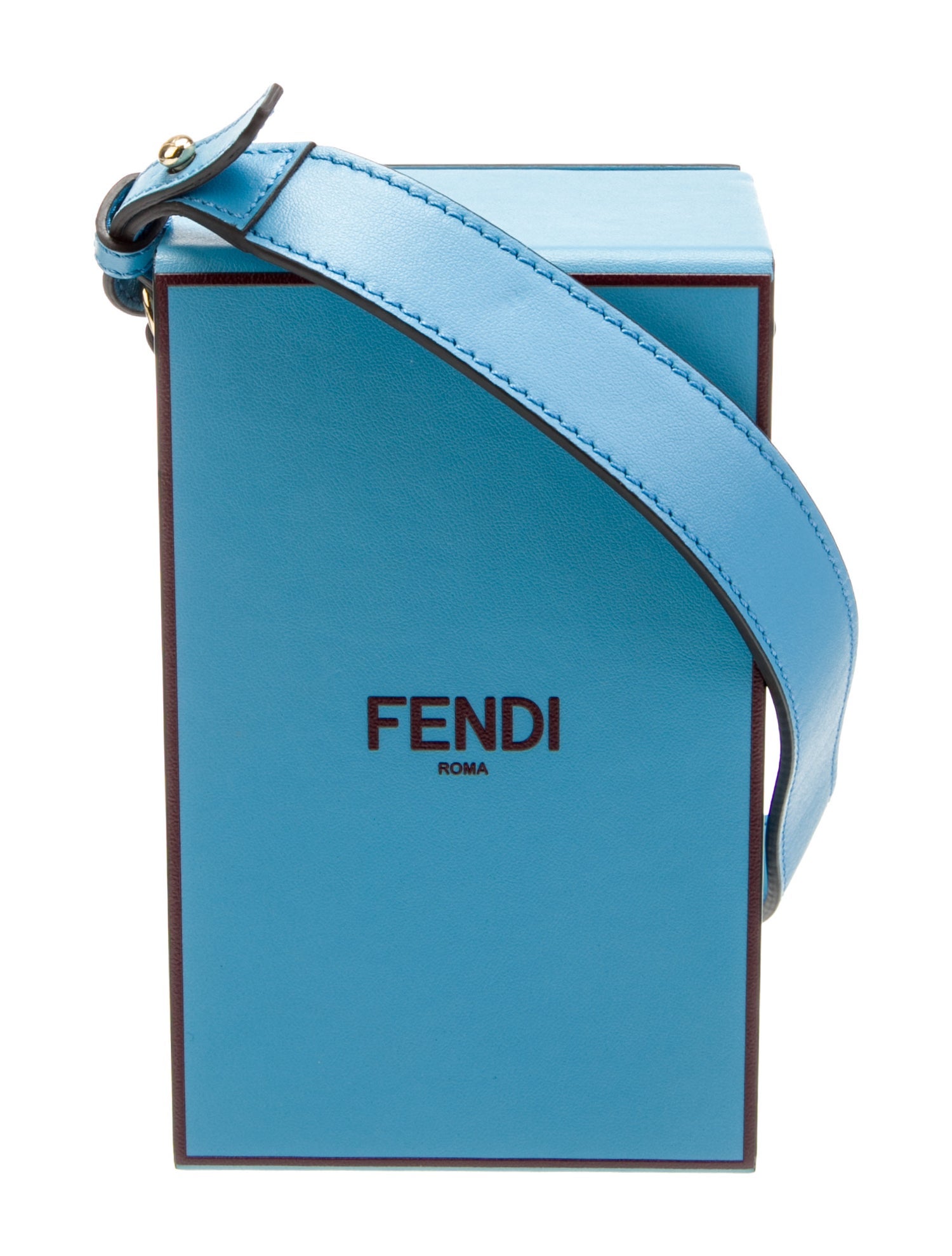 Fendi 2021 Vertical Box Crossbody Bag - Yellow Crossbody Bags, Handbags ...