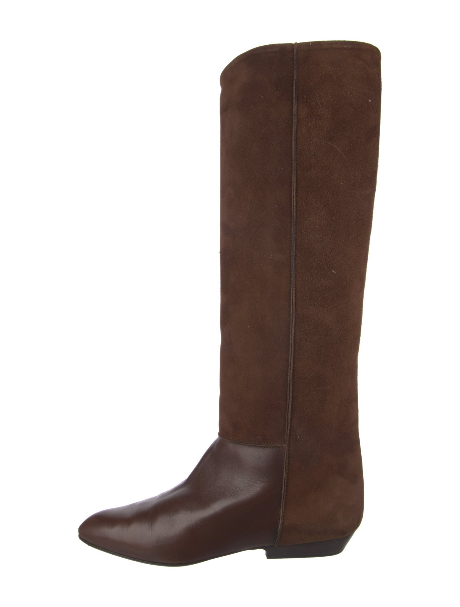 Fendi Leather Riding Boots - Brown Boots, Shoes - FEN305358 | The RealReal