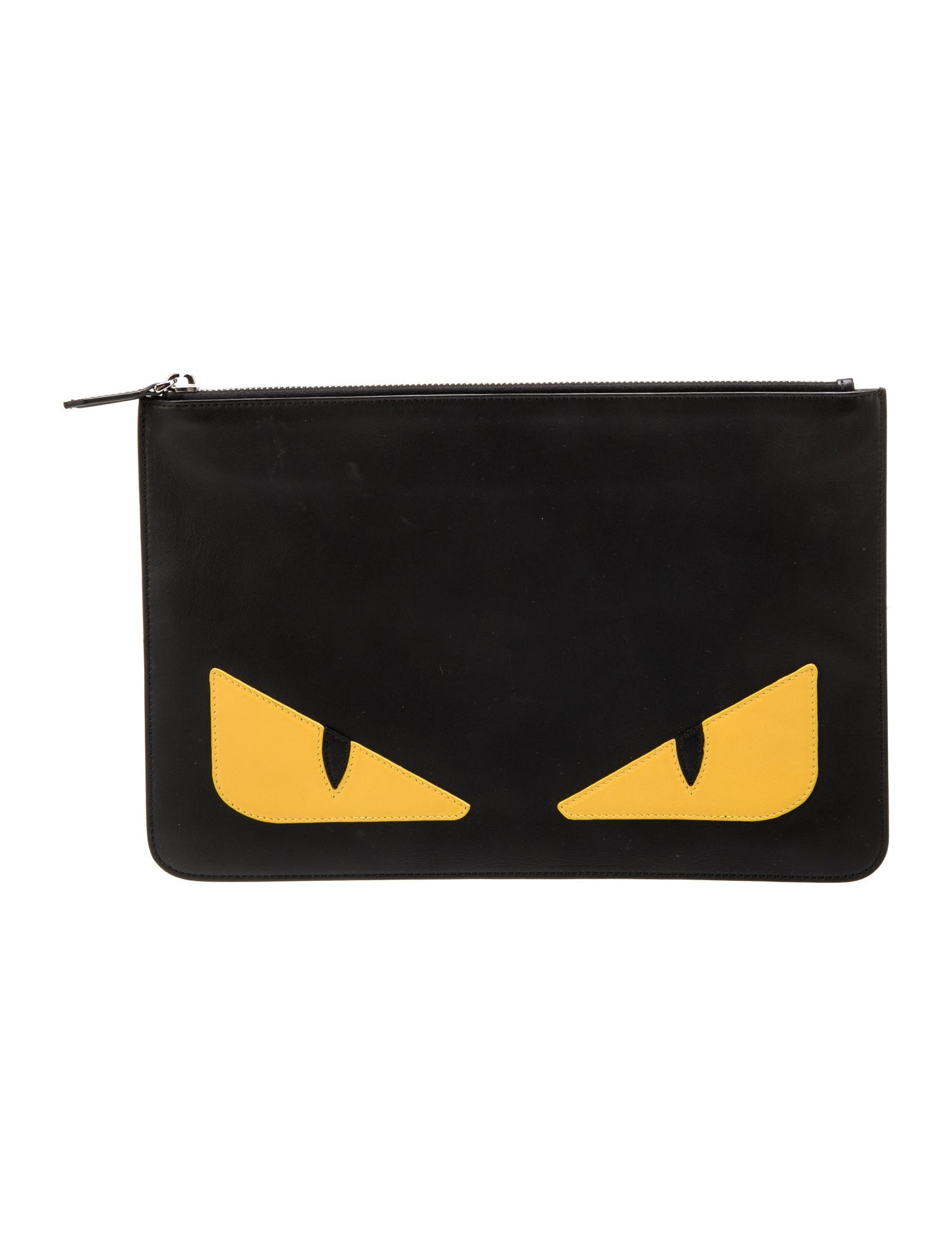 Fendi Monsters Zip Pouch - Black Portfolios & Pouches, Bags - FEN309500 ...