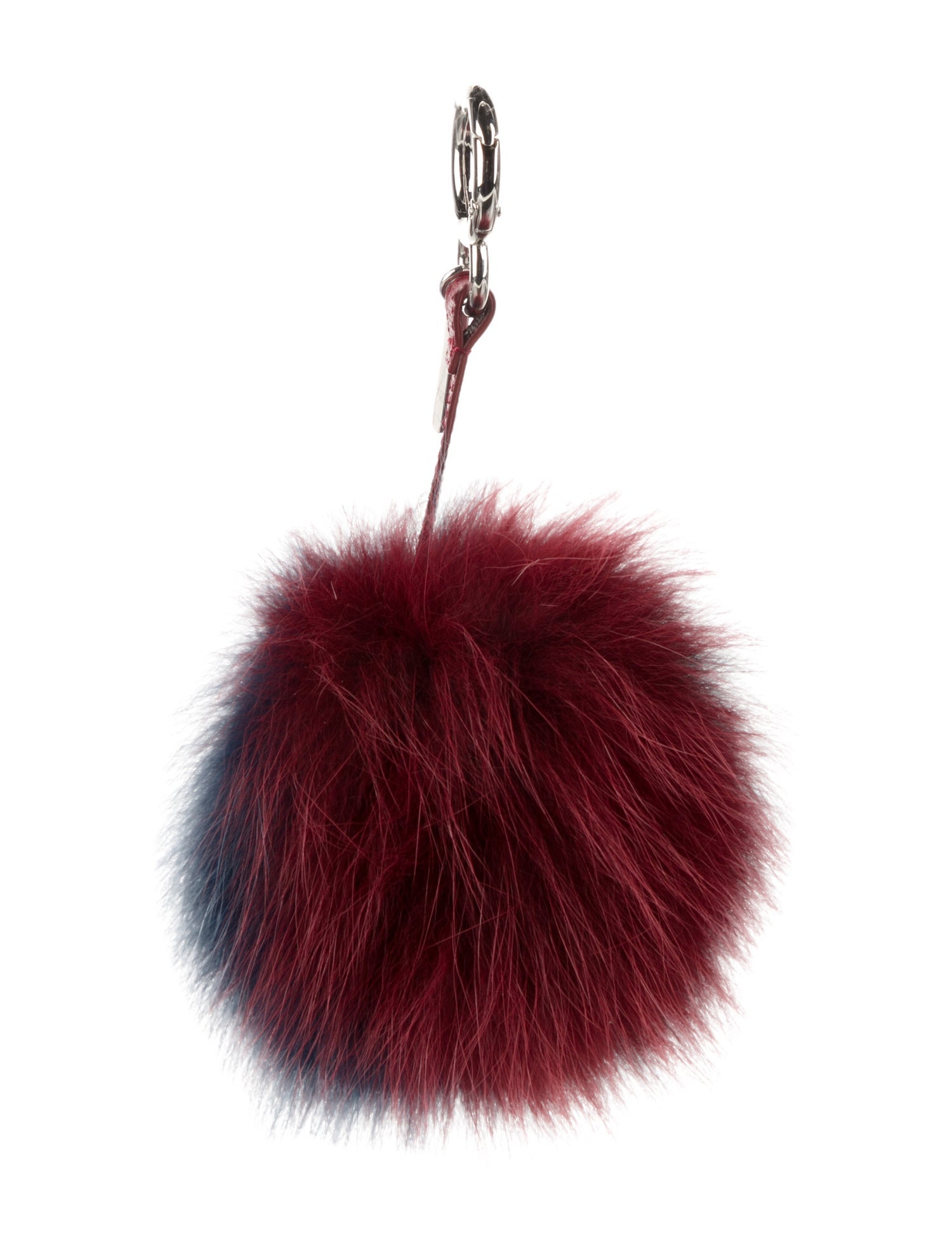 Fendi Fendi Fox Fur Keychain - Blue Keychains, Accessories - FEN296193 ...
