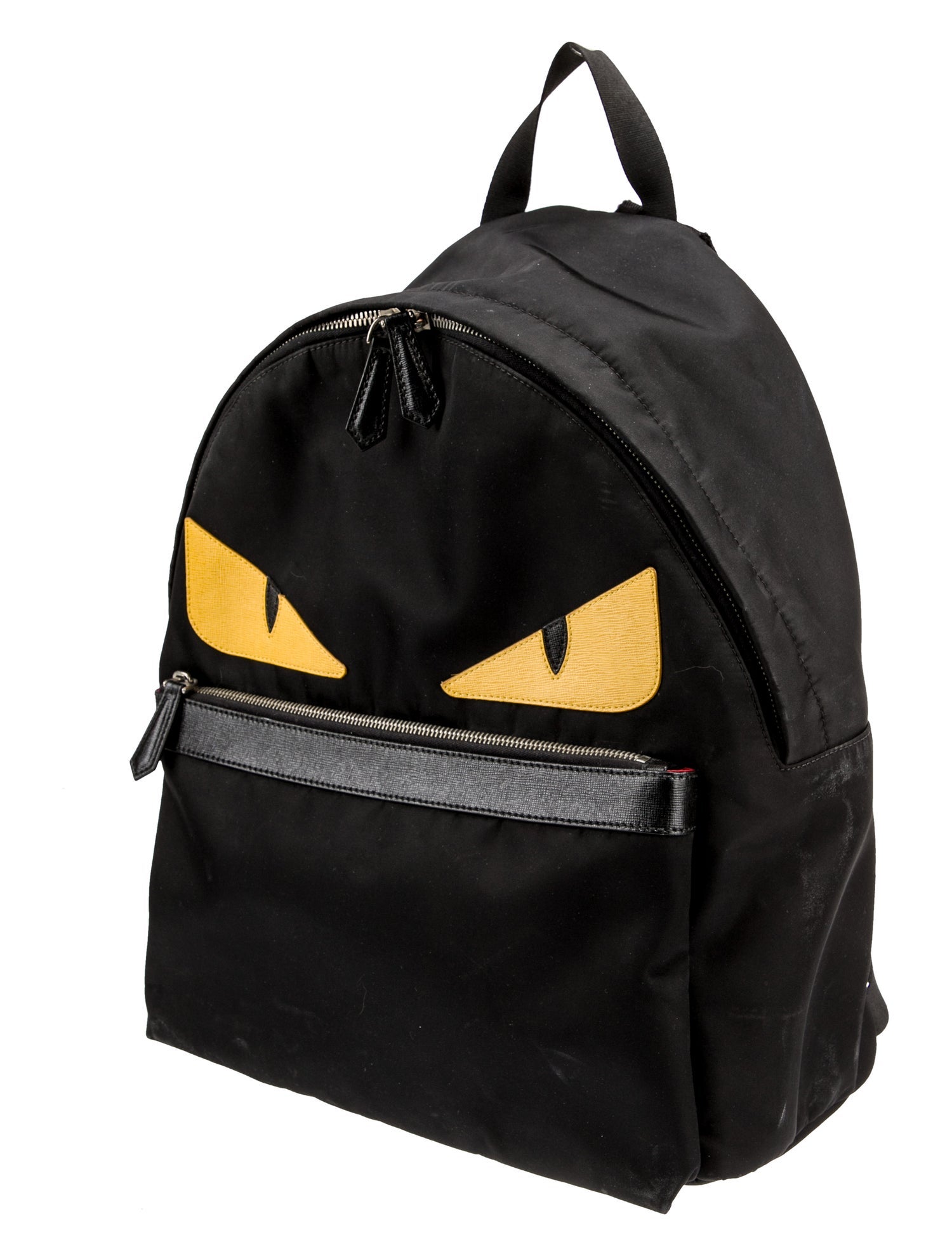 Fendi Nylon Monster Backpack - Black Backpacks, Bags - FEN311620 | The ...