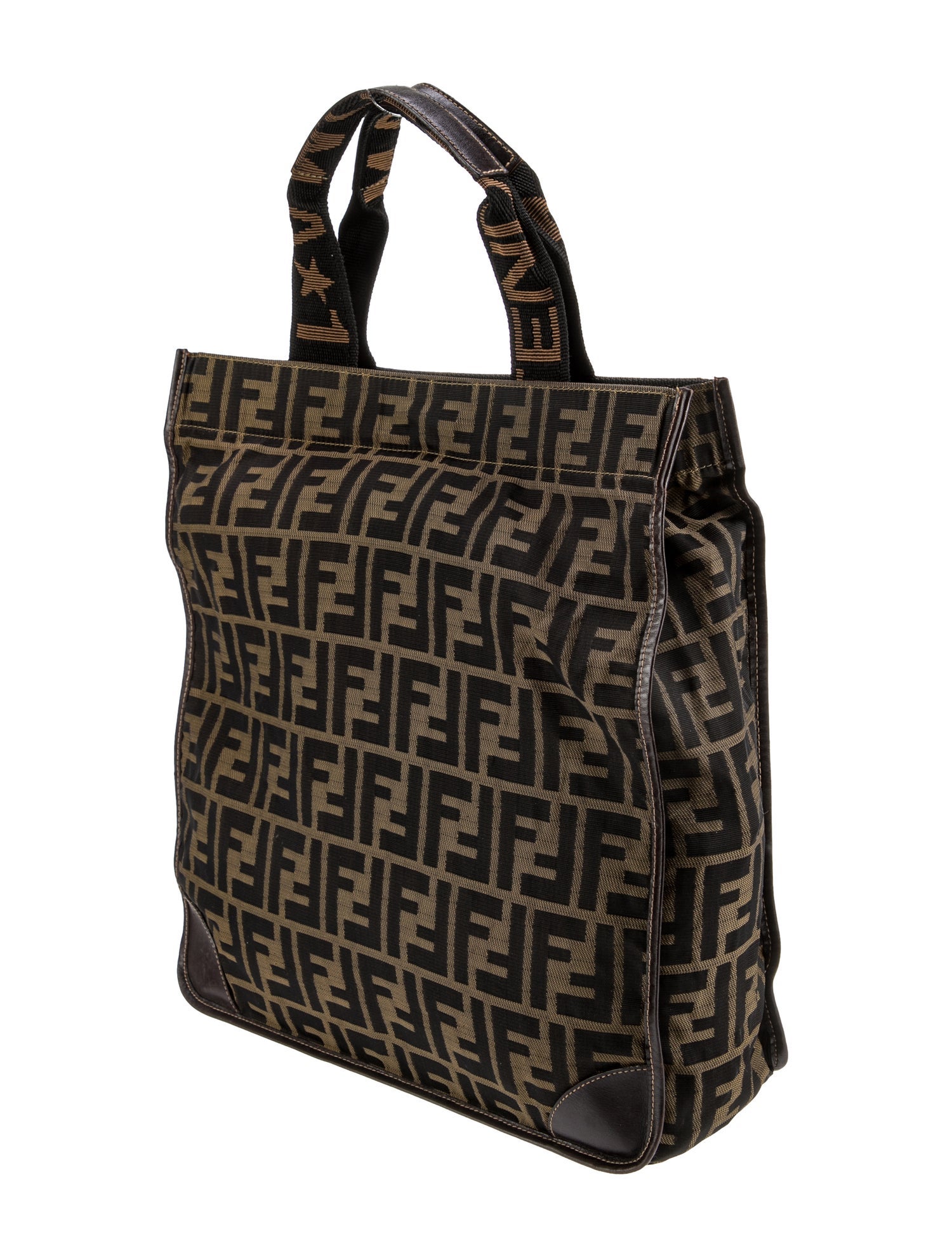 Fendi Vintage Zucca Tote - Brown Totes, Handbags - FEN302997 | The RealReal