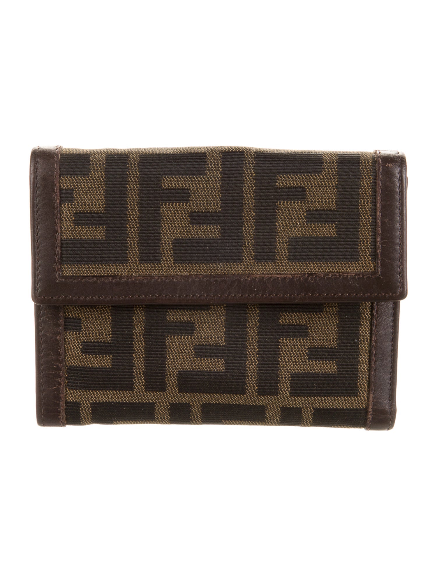 Fendi Vintage 2001 Compact Wallet - Brown Wallets, Accessories ...