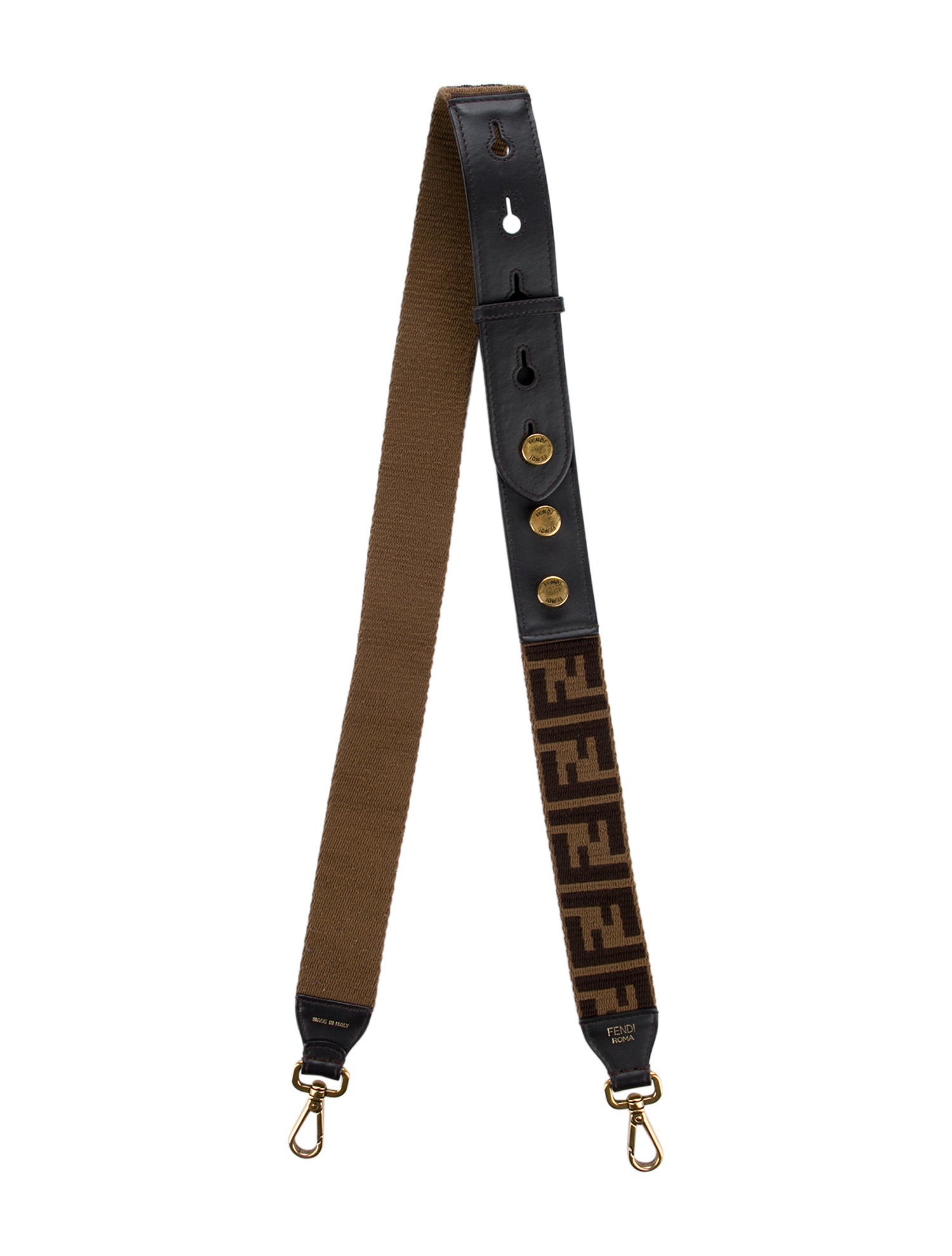 Fendi Bag Strap - Brown Bag Accessories, Accessories - FEN315465 | The ...