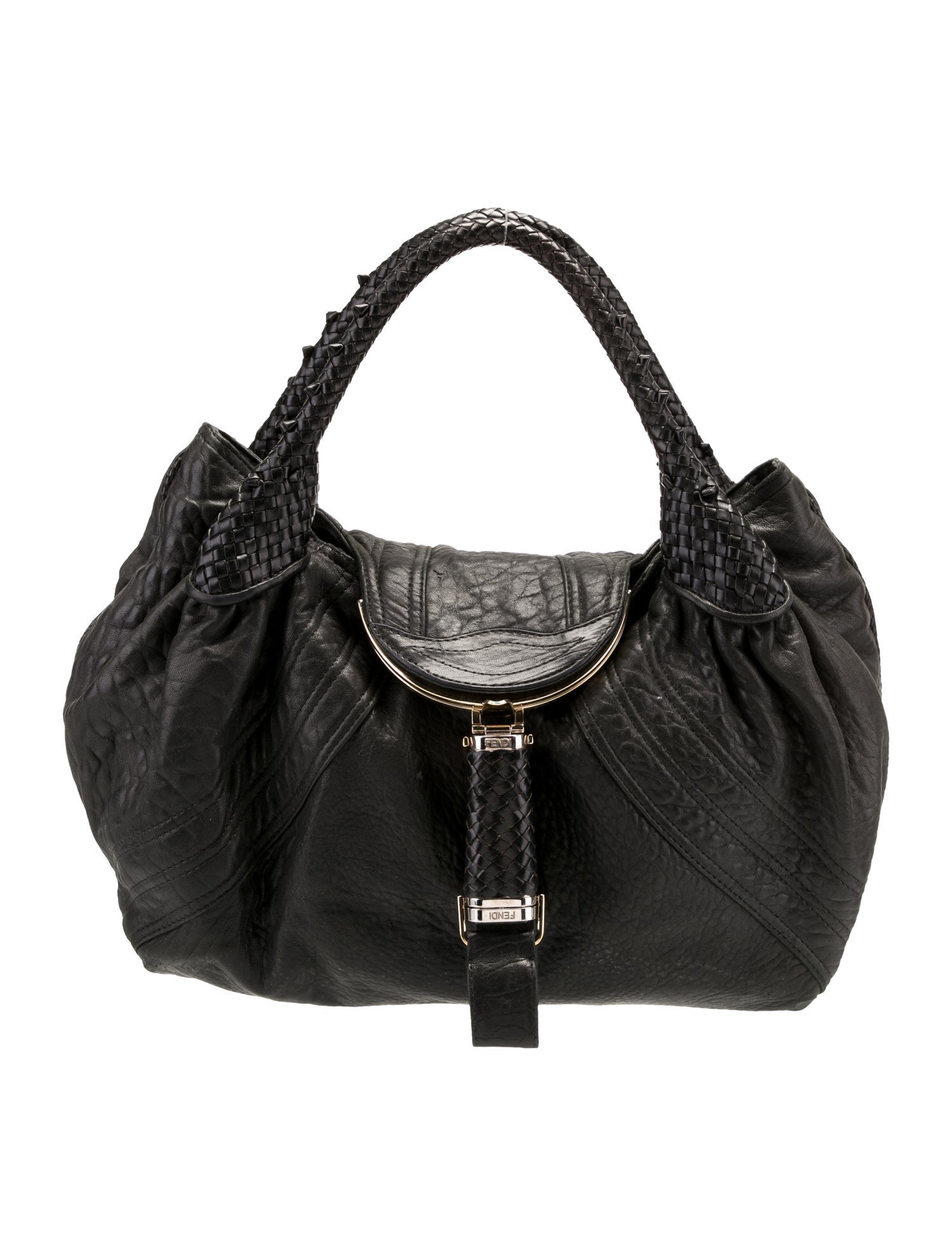 Fendi Leather Spy Hobo - Brown Hobos, Handbags - FEN300165 | The RealReal