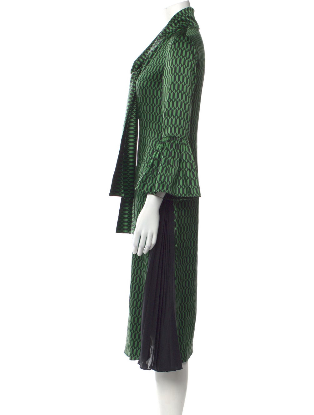 Fendi 2017 Midi Length Dress - Green Dresses, Clothing - FEN316942 ...