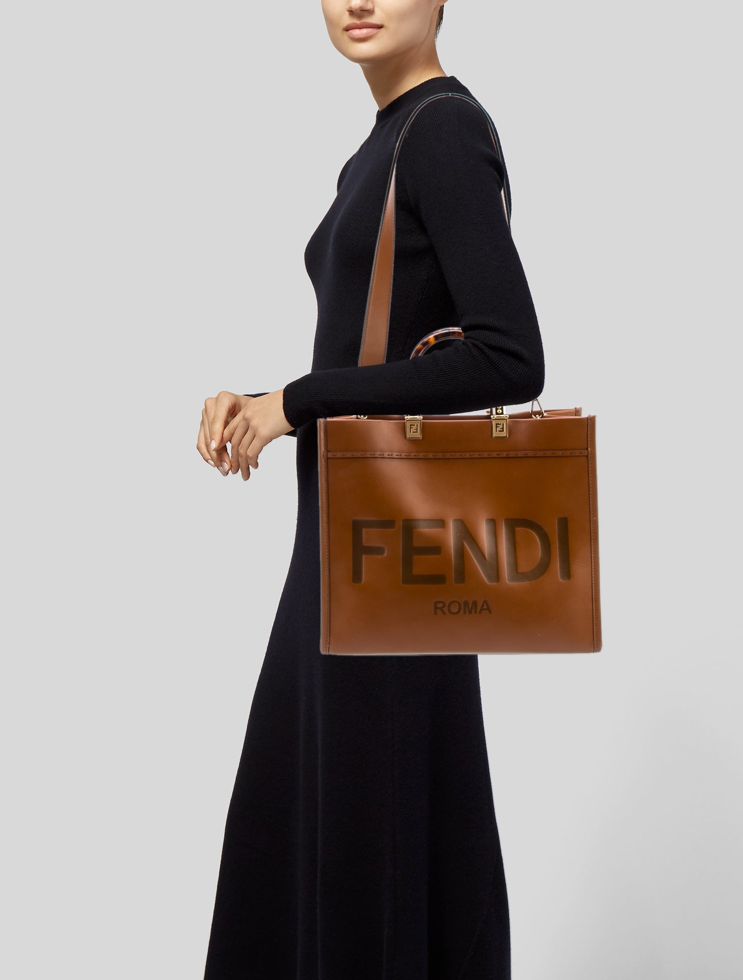 Fendi Small Sunshine Tote w/ Tags - Totes, Handbags | The RealReal
