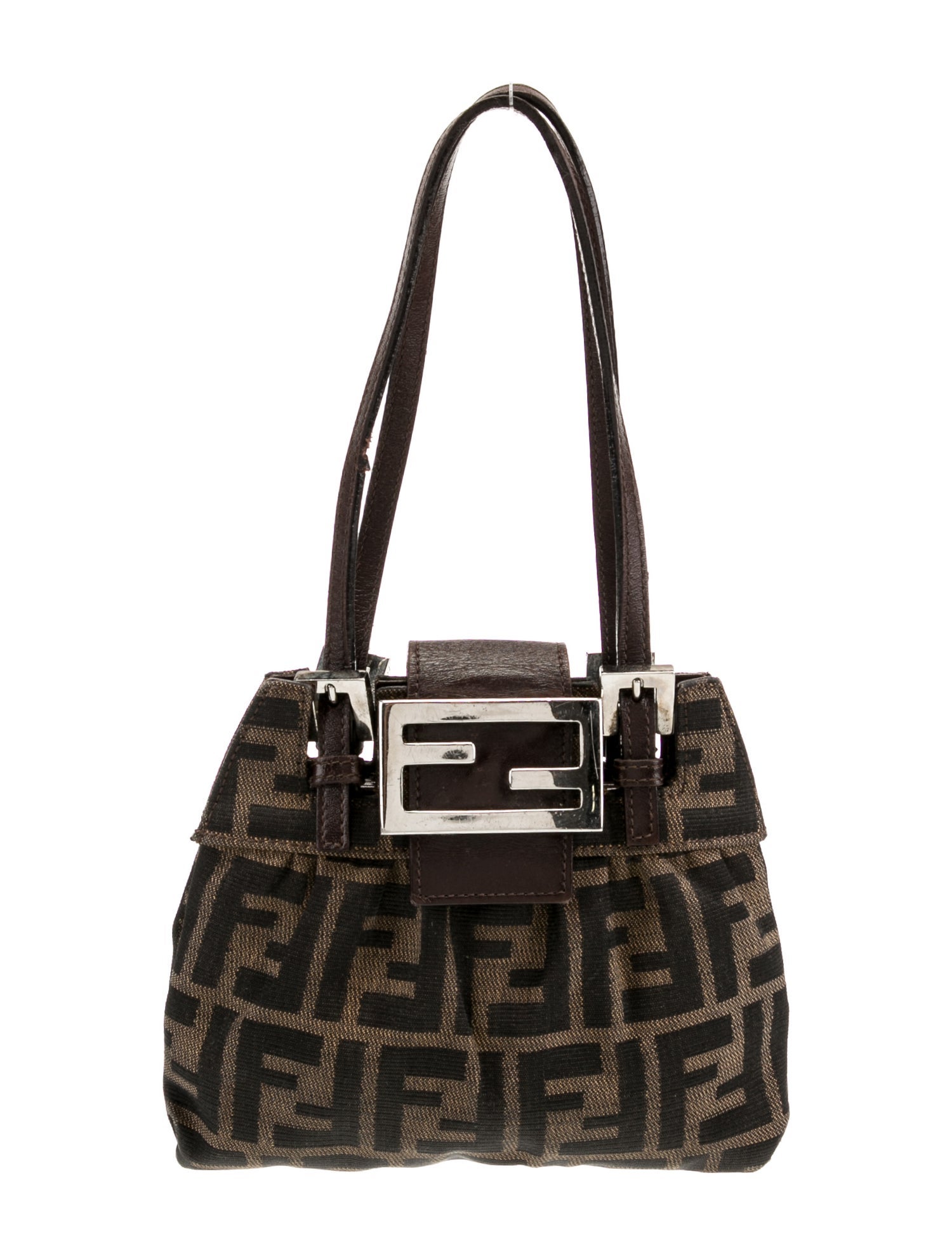 Fendi Zucca Mini Bag - Brown Mini Bags, Handbags - FEN318489 | The RealReal