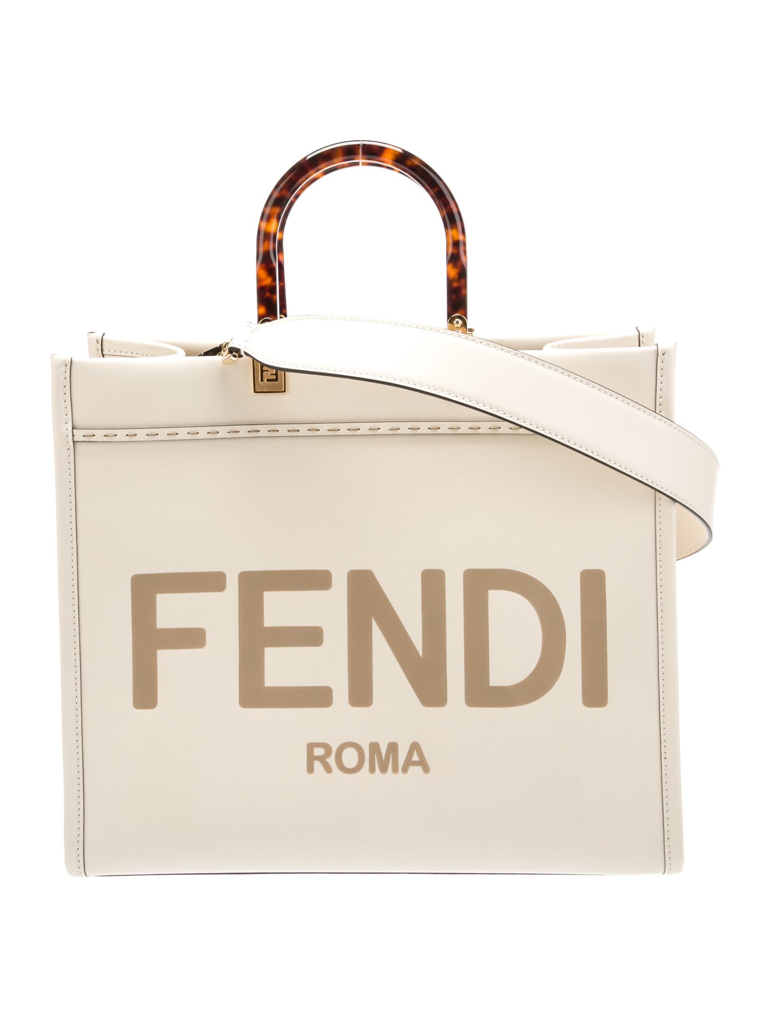 Fendi Medium Sunshine Shopper Tote - Pink Totes, Handbags - FEN317051 ...