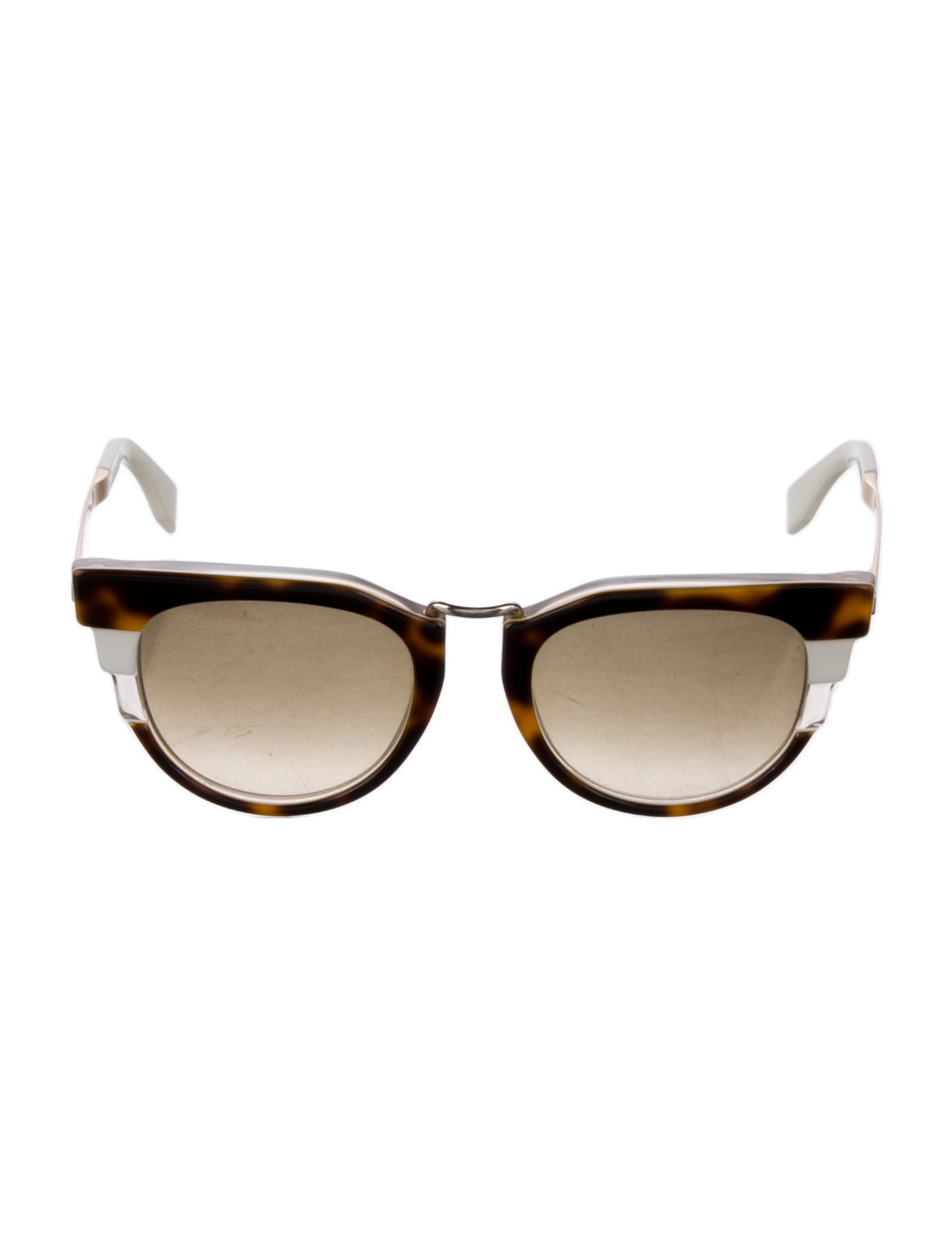 Fendi Cat-Eye Gradient Sunglasses - Brown Sunglasses, Accessories ...