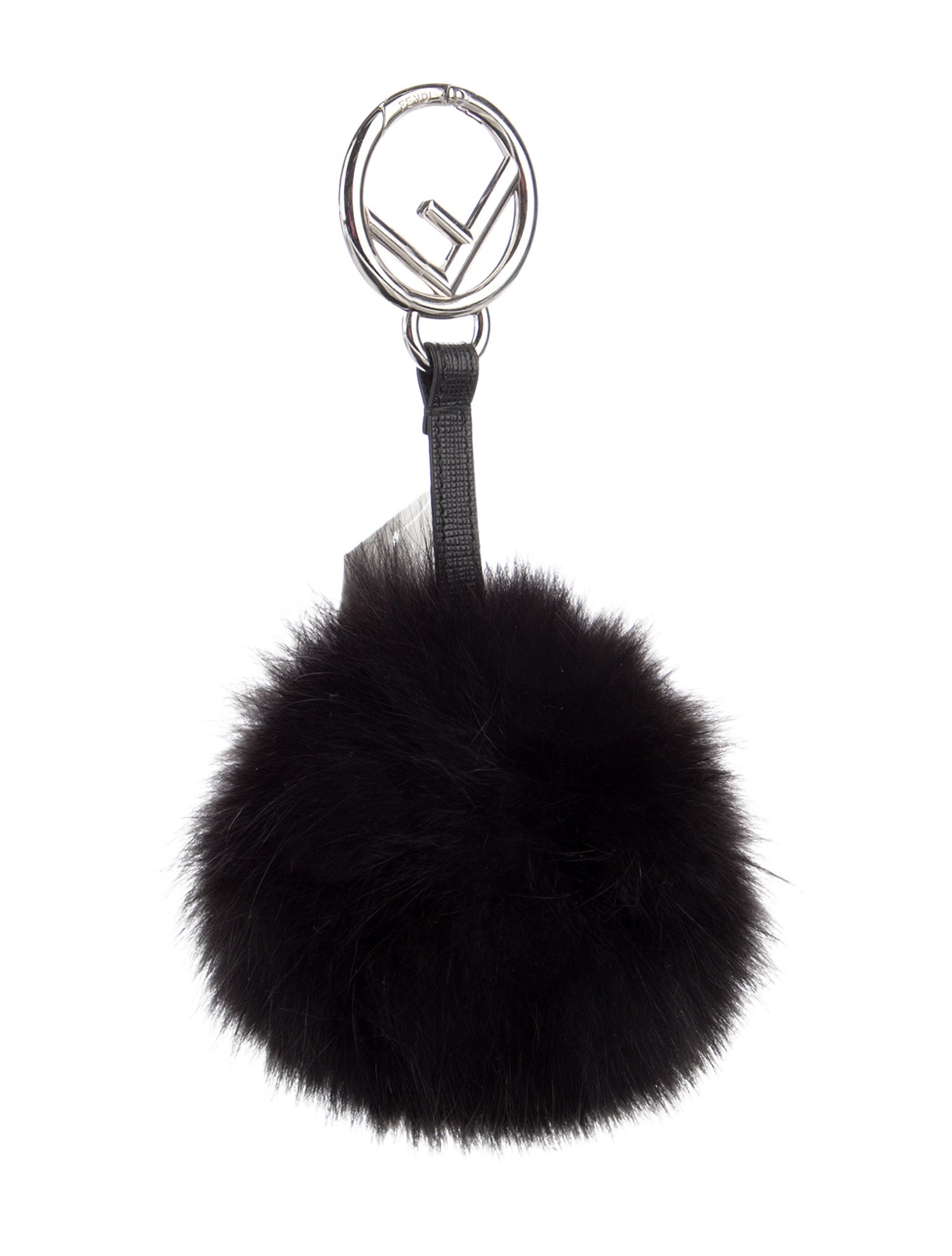 Fendi Fur Bag Charm - Black Keychains, Accessories - FEN320766 | The ...