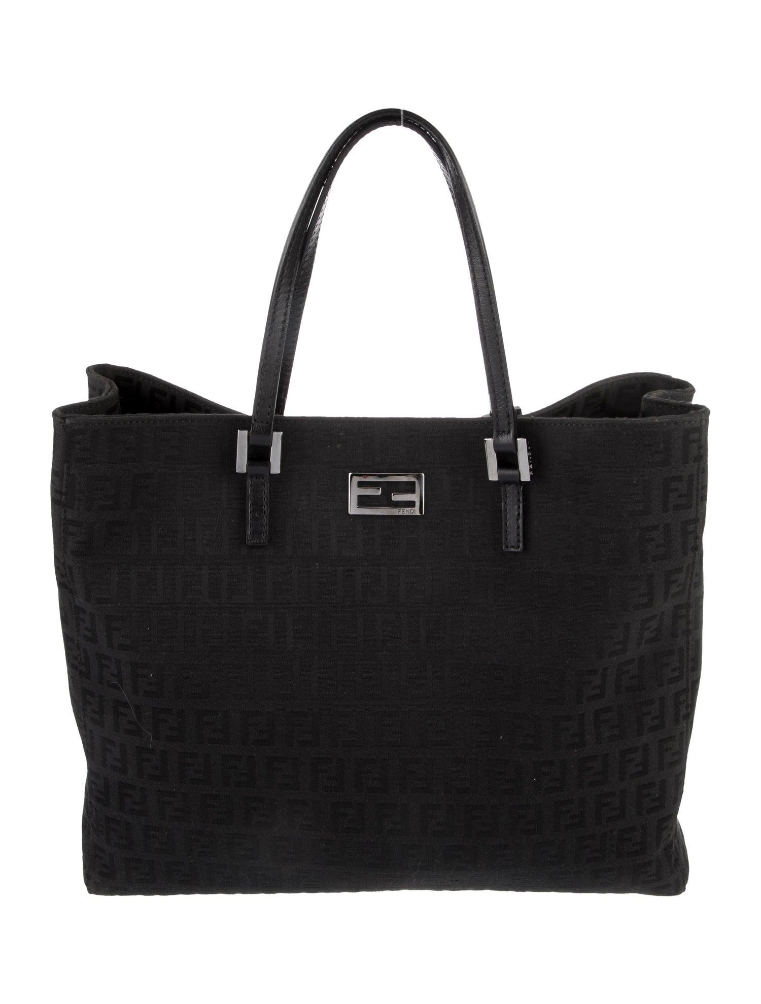 Fendi Small Zucchino Tote - Black Totes, Handbags - FEN321007 | The ...