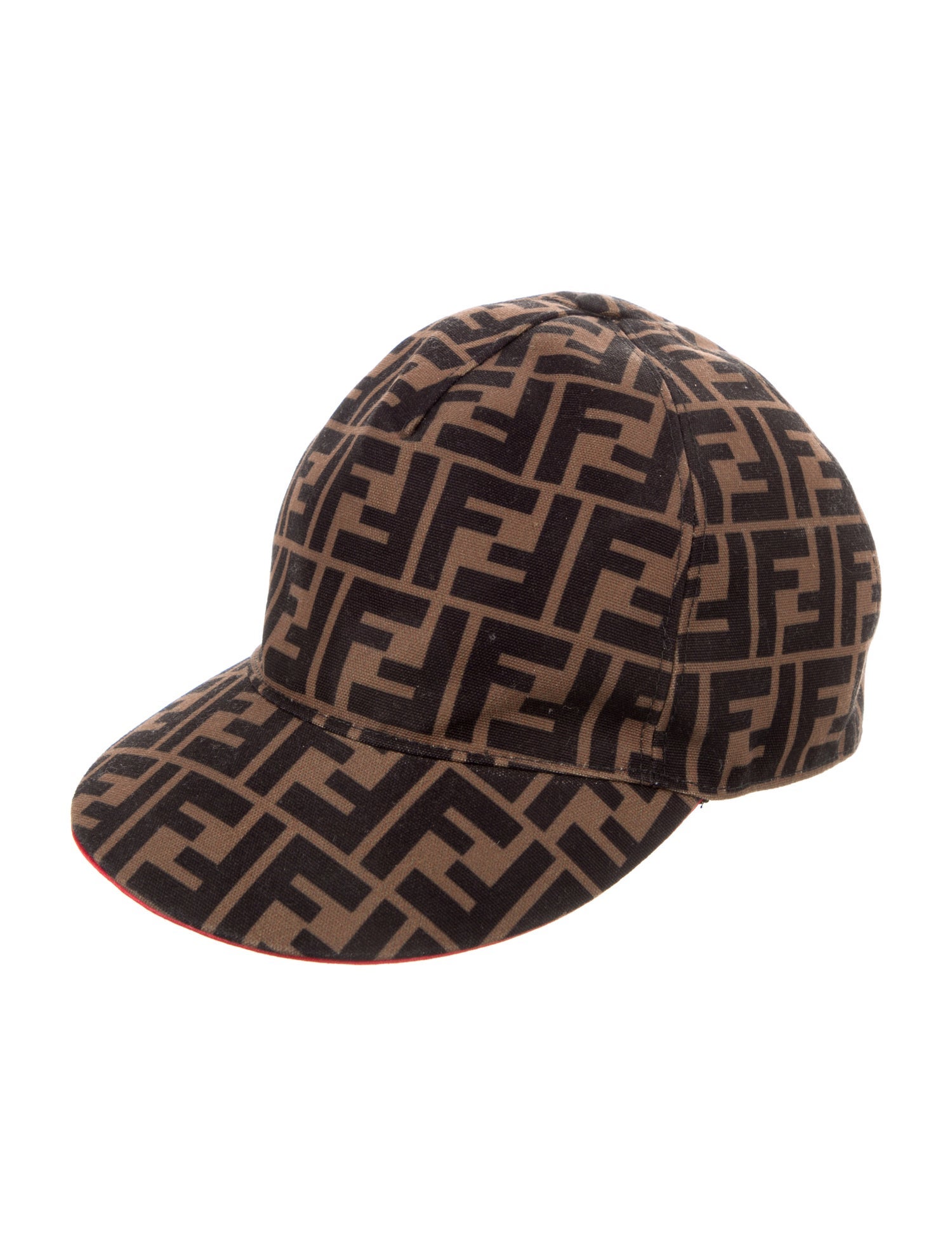 Fendi Zucca FF Baseball Cap - Brown Hats, Accessories - FEN322664 | The ...