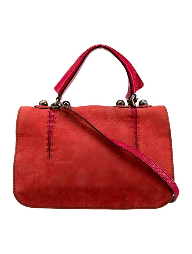 Fendi Vintage F3 Secret Code Bag - Red Handle Bags, Handbags ...