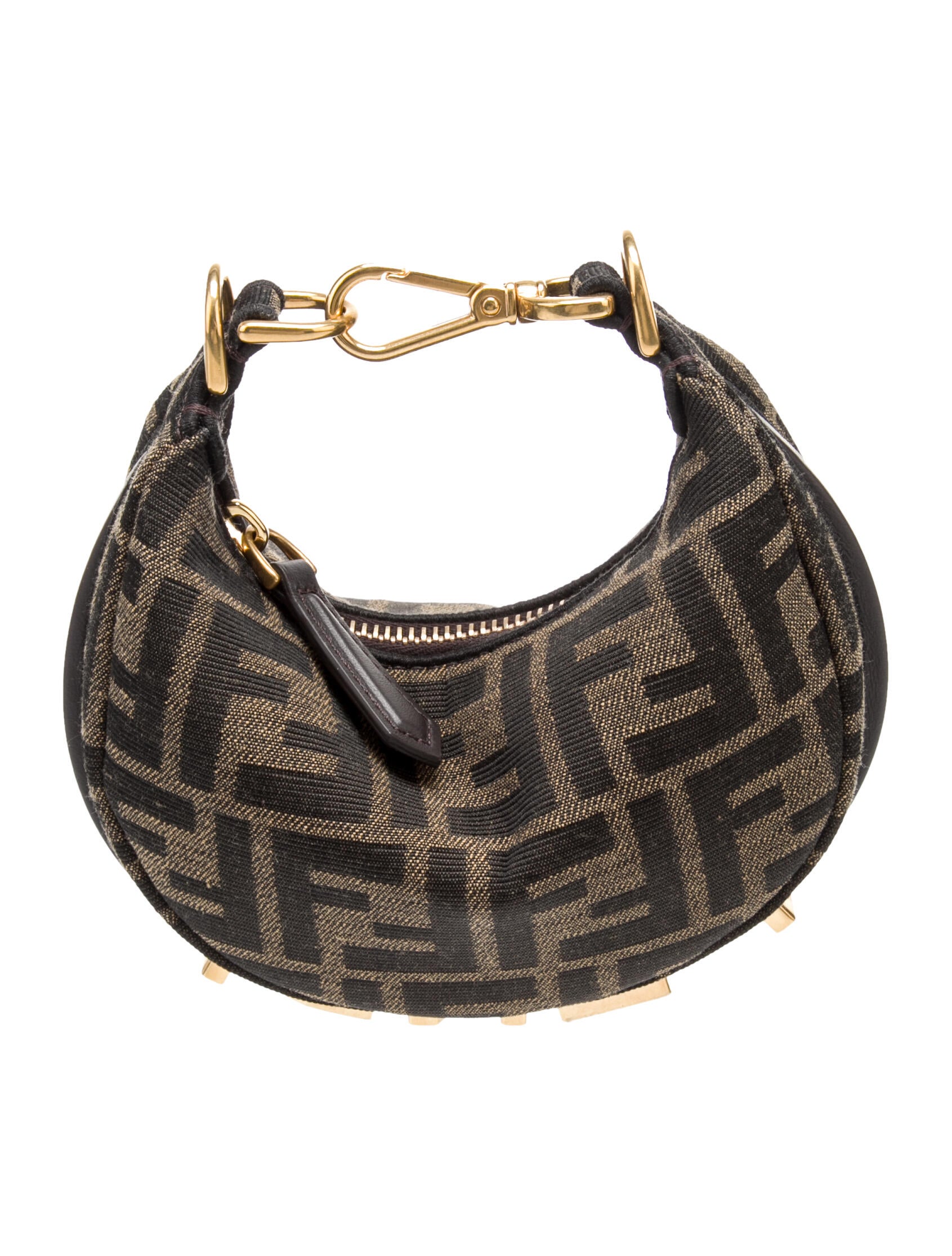 Fendi 2022 Nano Fendigraphy Bag Charm - Black Mini Bags, Handbags ...