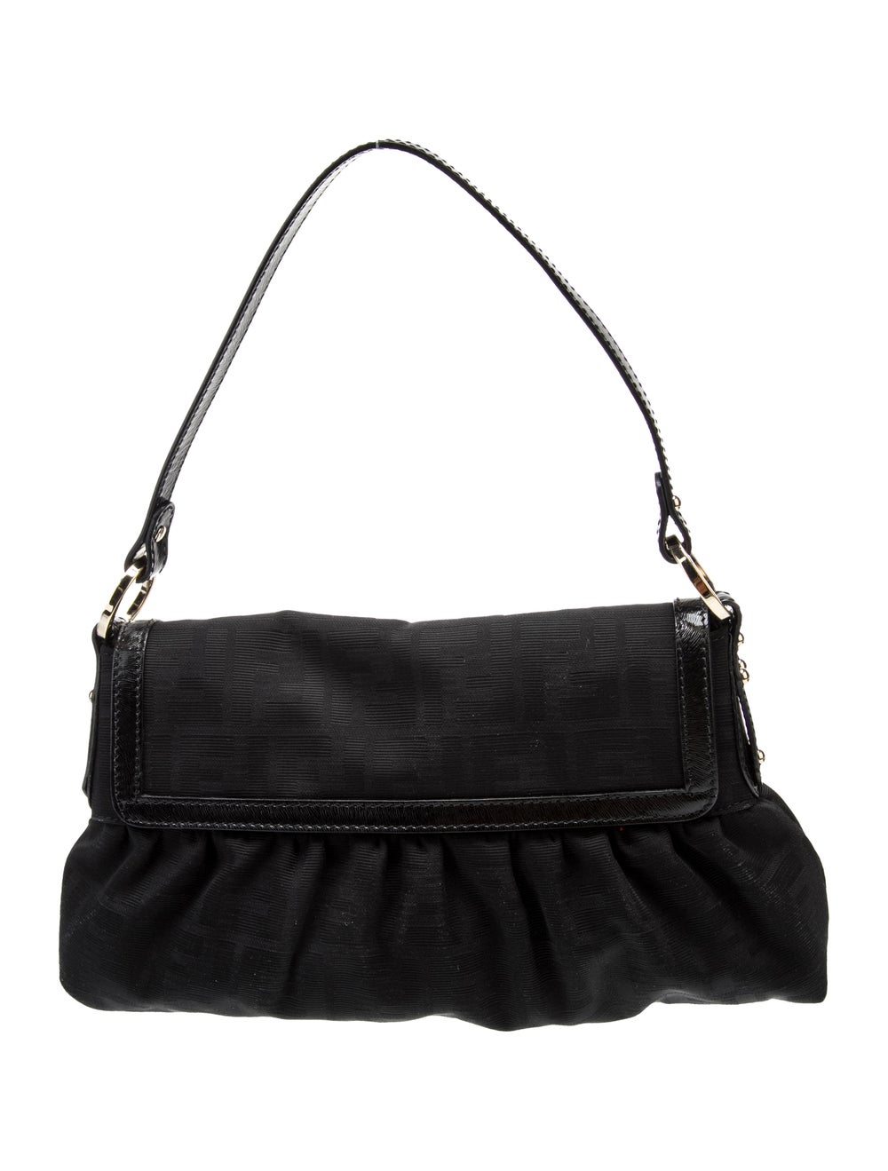 Fendi Small Zucca Chef Shoulder Bag - Black Shoulder Bags, Handbags ...