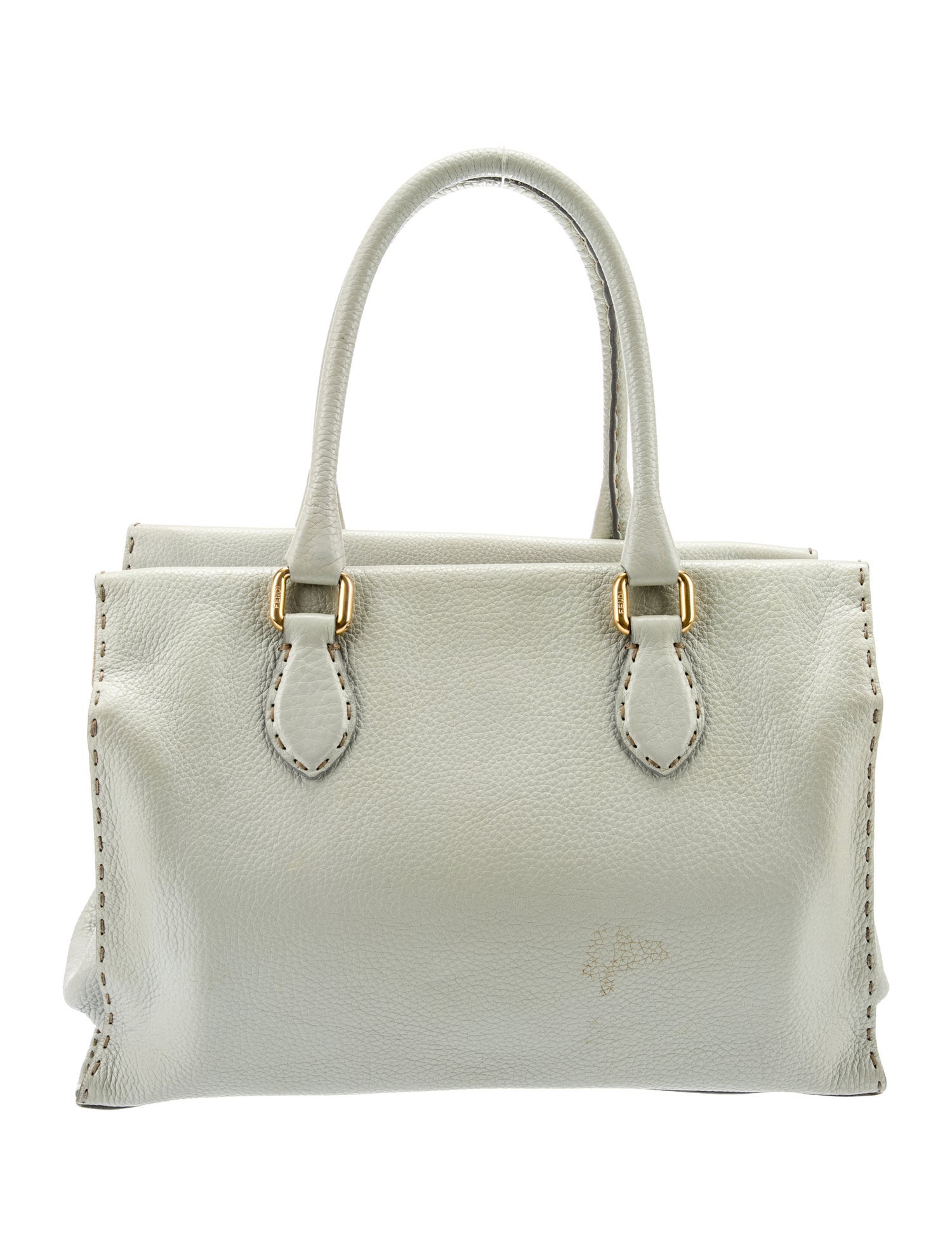 Fendi Selleria Firenze Frame Bag - Green Handle Bags, Handbags ...