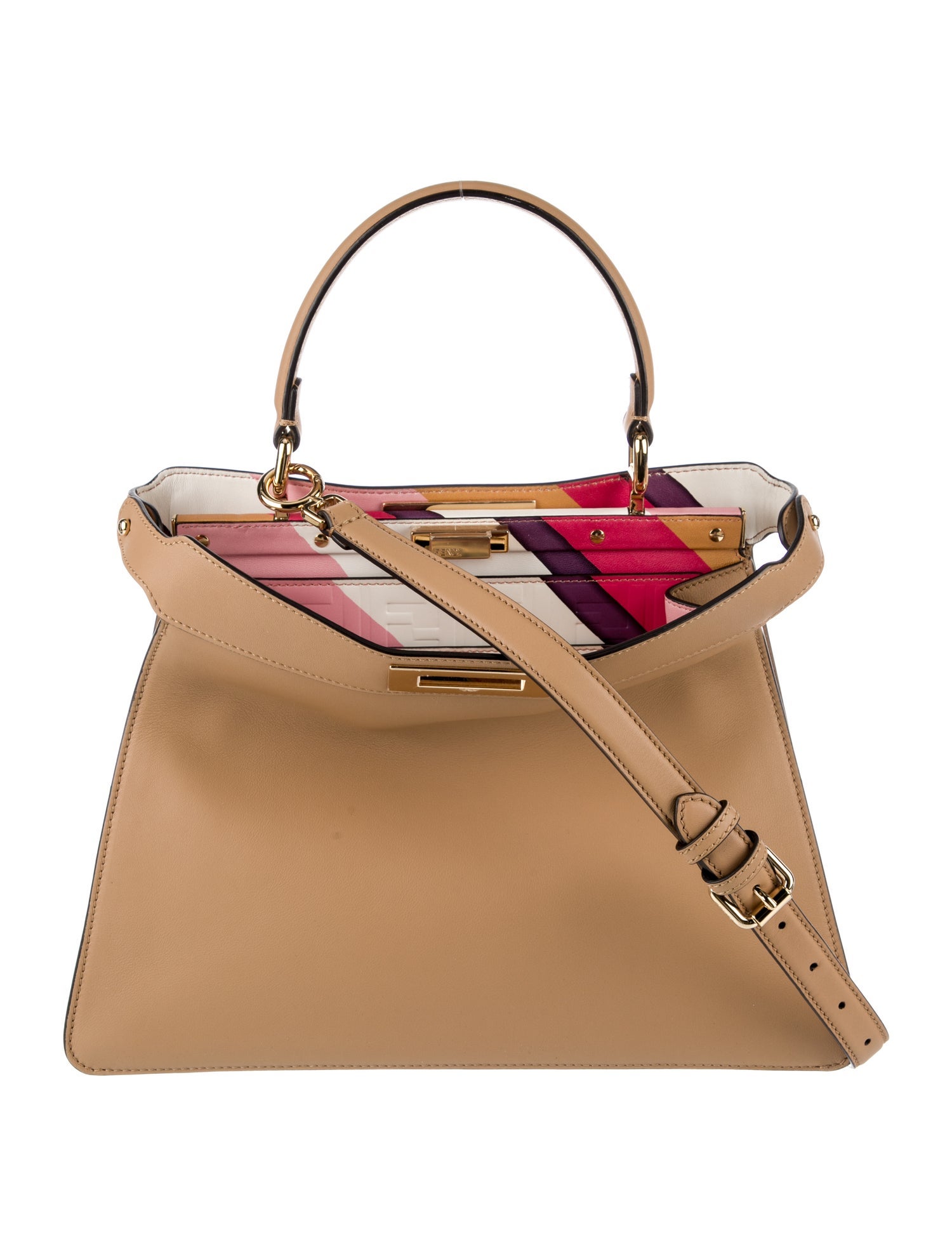 Fendi 2022 Medium Peekaboo ISeeU Bag - Neutrals Handle Bags, Handbags ...