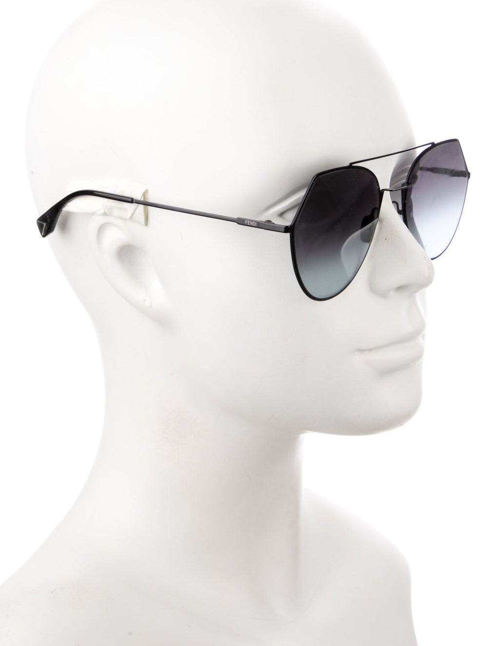 Fendi Aviator Gradient Sunglasses - Black Sunglasses, Accessories ...