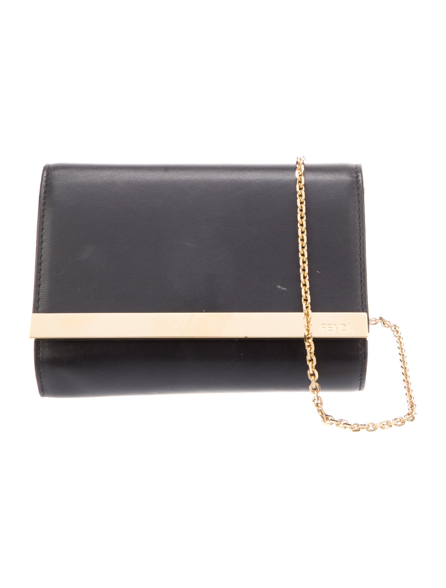 Fendi Leather Crossbody Bag - Black Crossbody Bags, Handbags ...