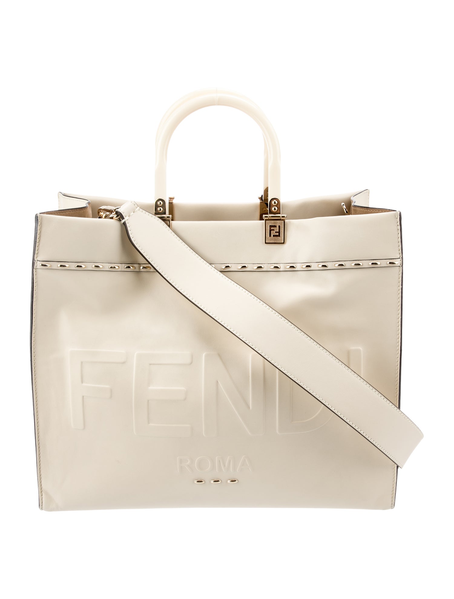 Fendi Medium Sunshine Shopper Tote - Neutrals Totes, Handbags ...